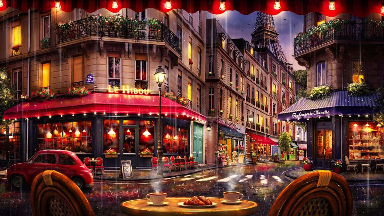 Street Cafe Wallpapers - Wallpaper Cave