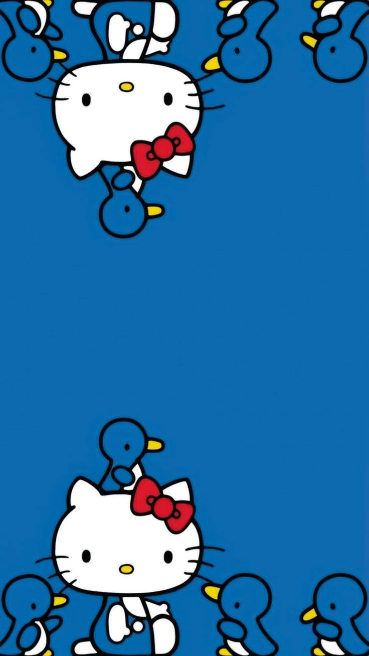 Light Blue Hello Kitty Wallpapers - Wallpaper Cave