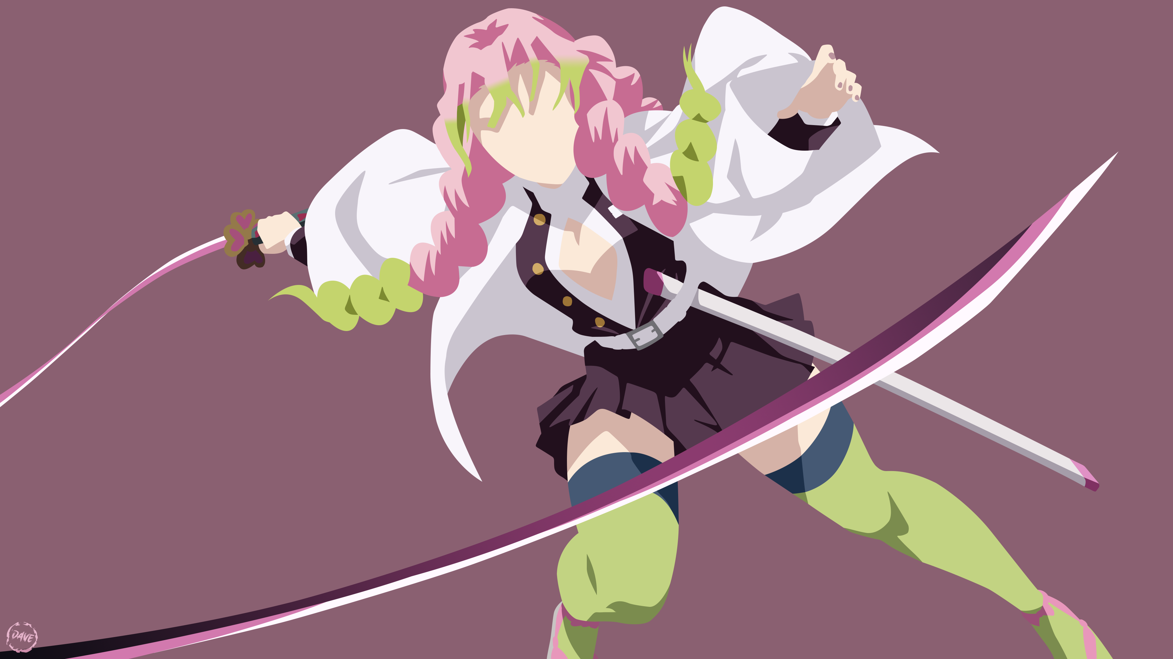 Demon Slayer Mitsuri Desktop 4k Wallpapers - Wallpaper Cave