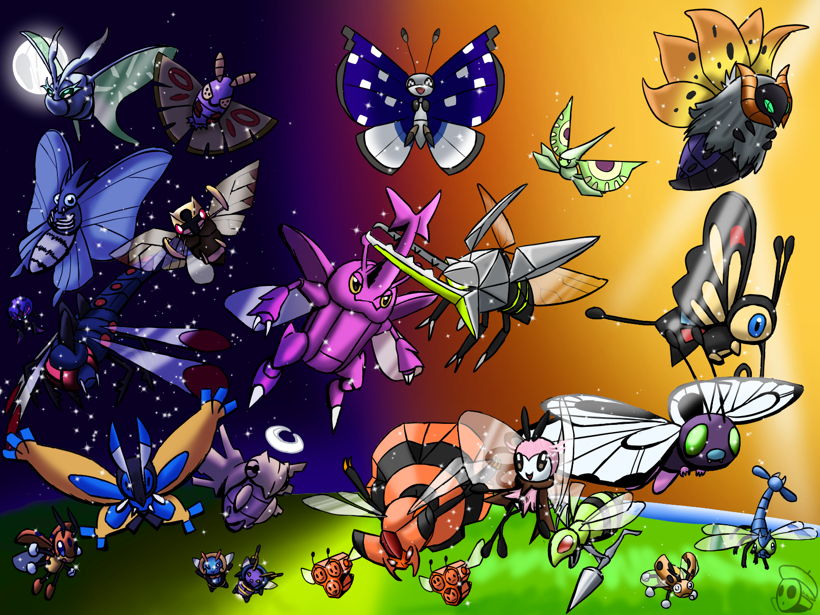Bug Type Pokémon Wallpapers - Wallpaper Cave