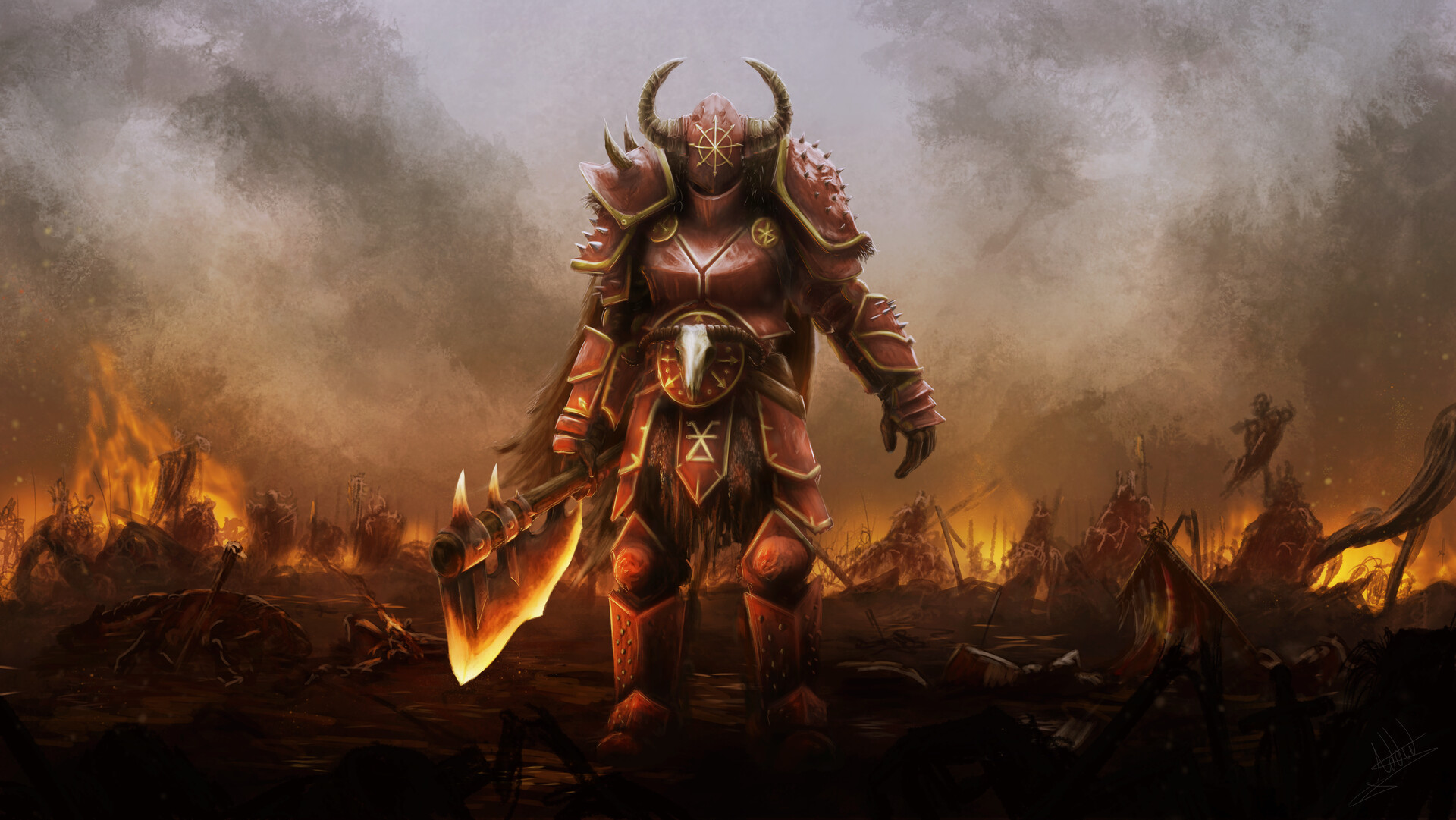 Blood God Wallpapers - Wallpaper Cave