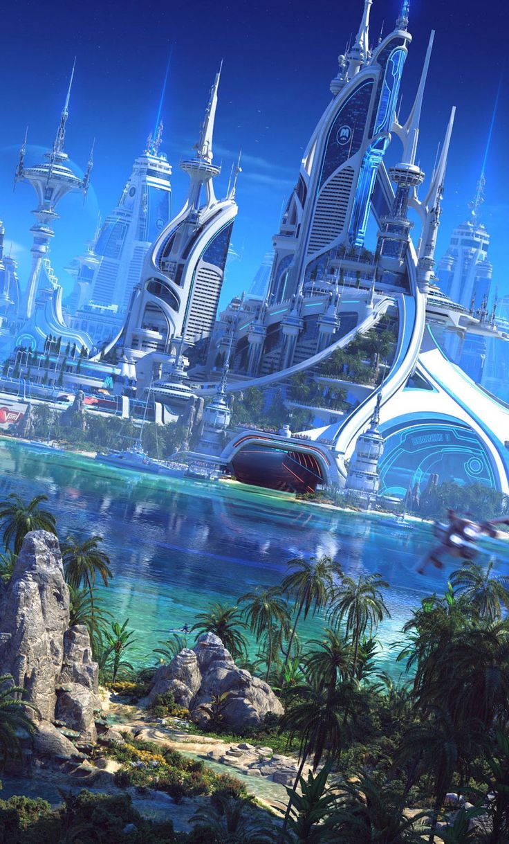 Futuristic World Wallpapers - Wallpaper Cave