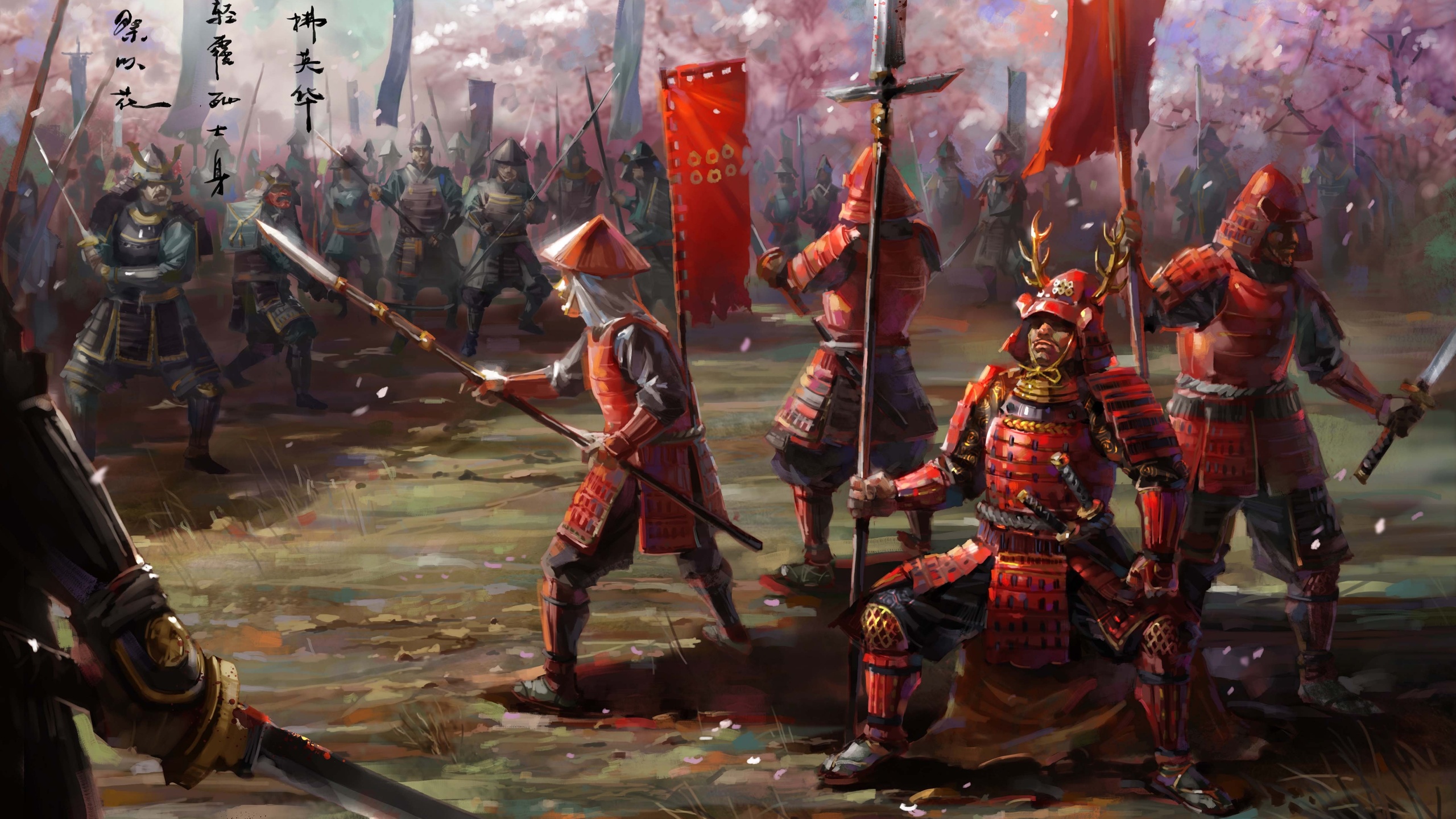 Army Samurai Wallpaper Hd