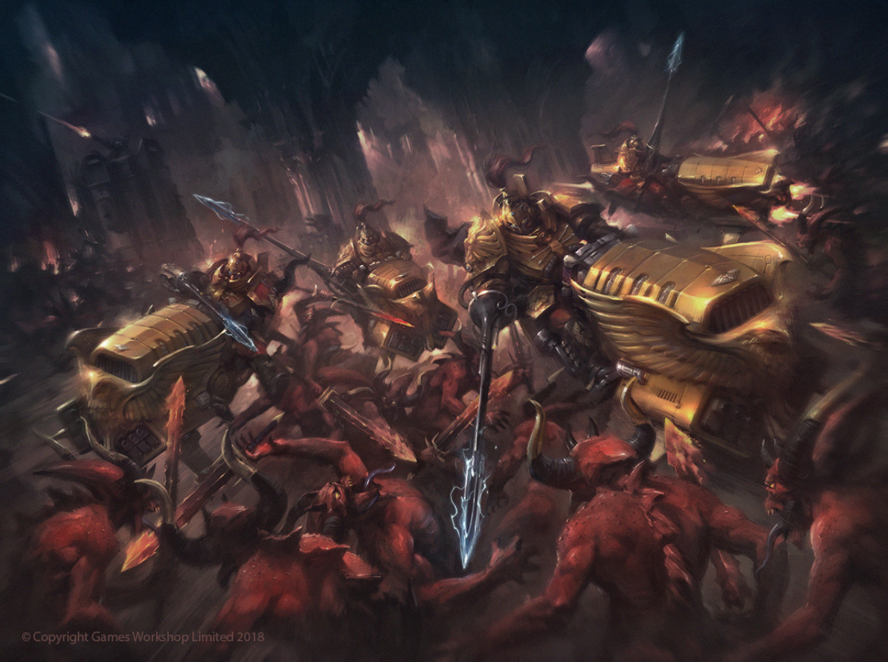 Adeptus Custodes Wallpapers - Wallpaper Cave