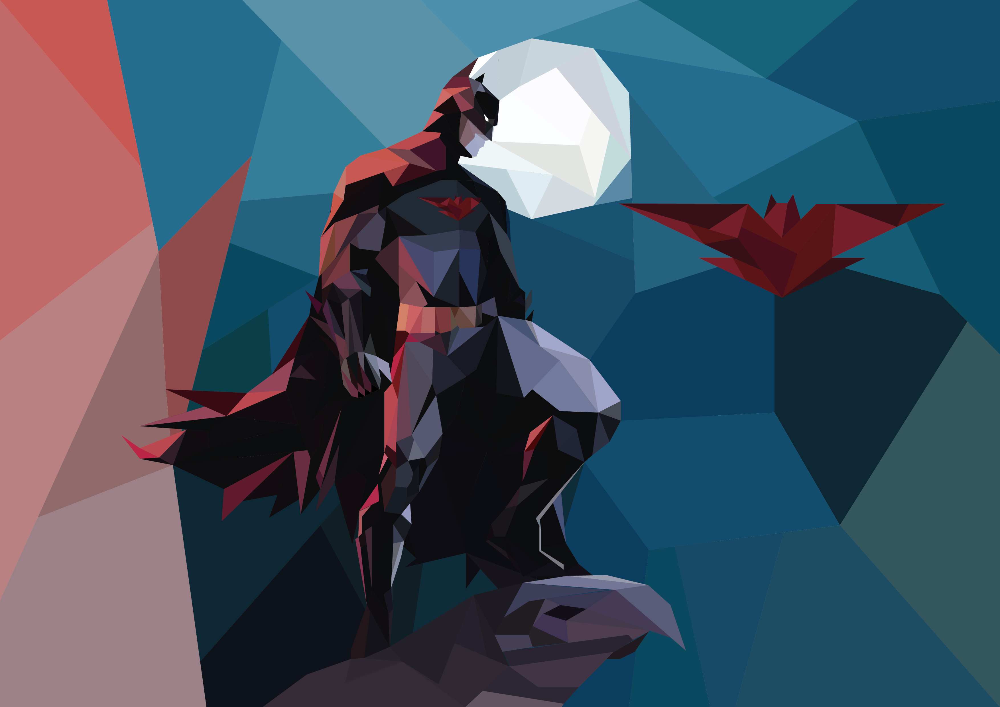 4k Low Poly Wallpapers - Wallpaper Cave