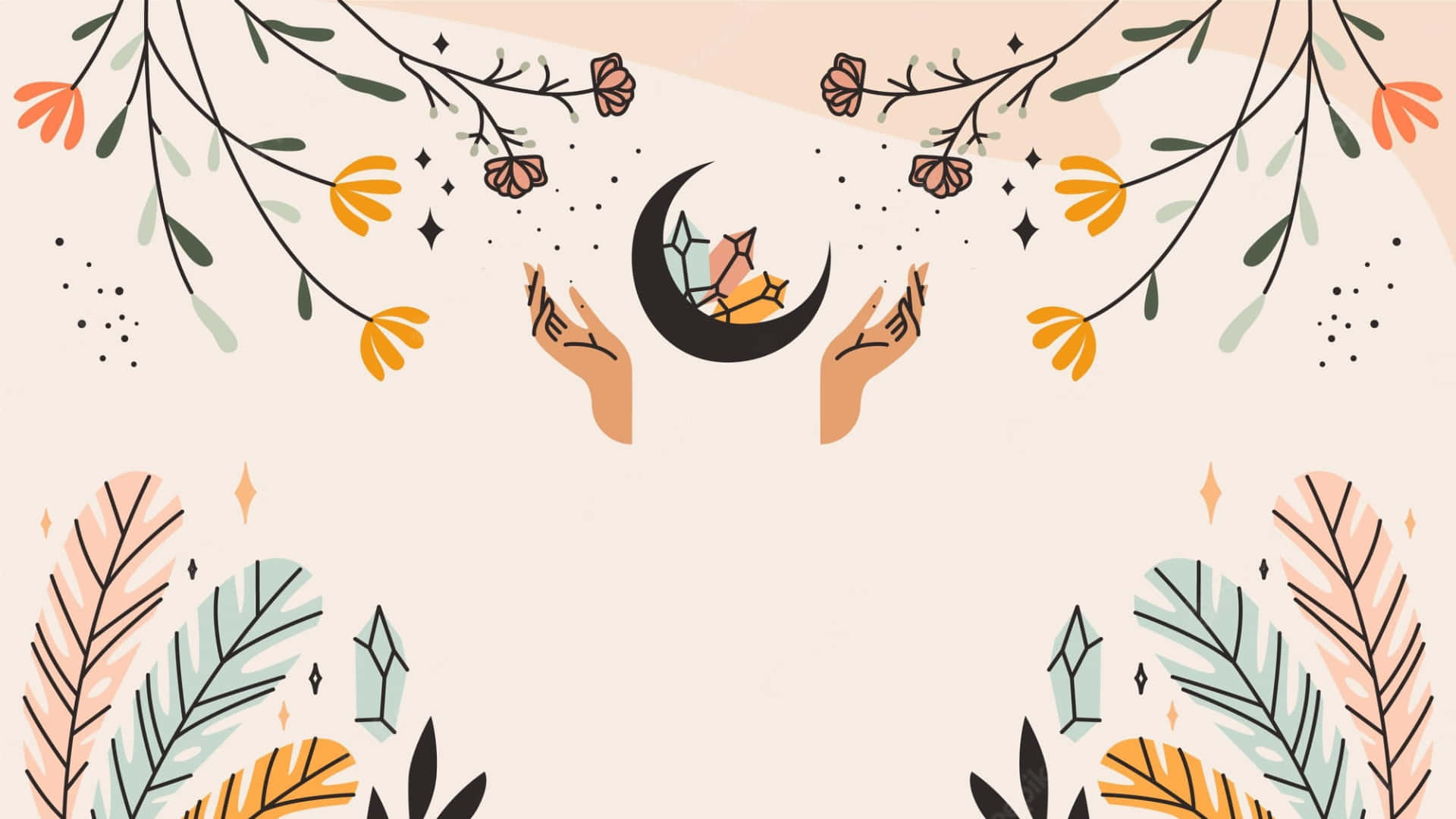 Boho Aesthetic Desktop Wallpapers - Wallpaper Cave