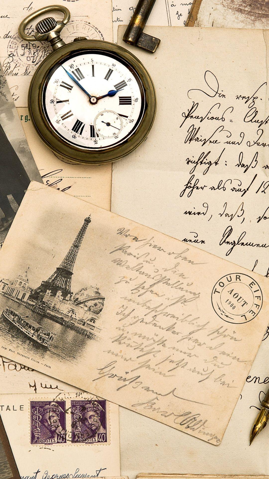 Vintage Letter Wallpaper