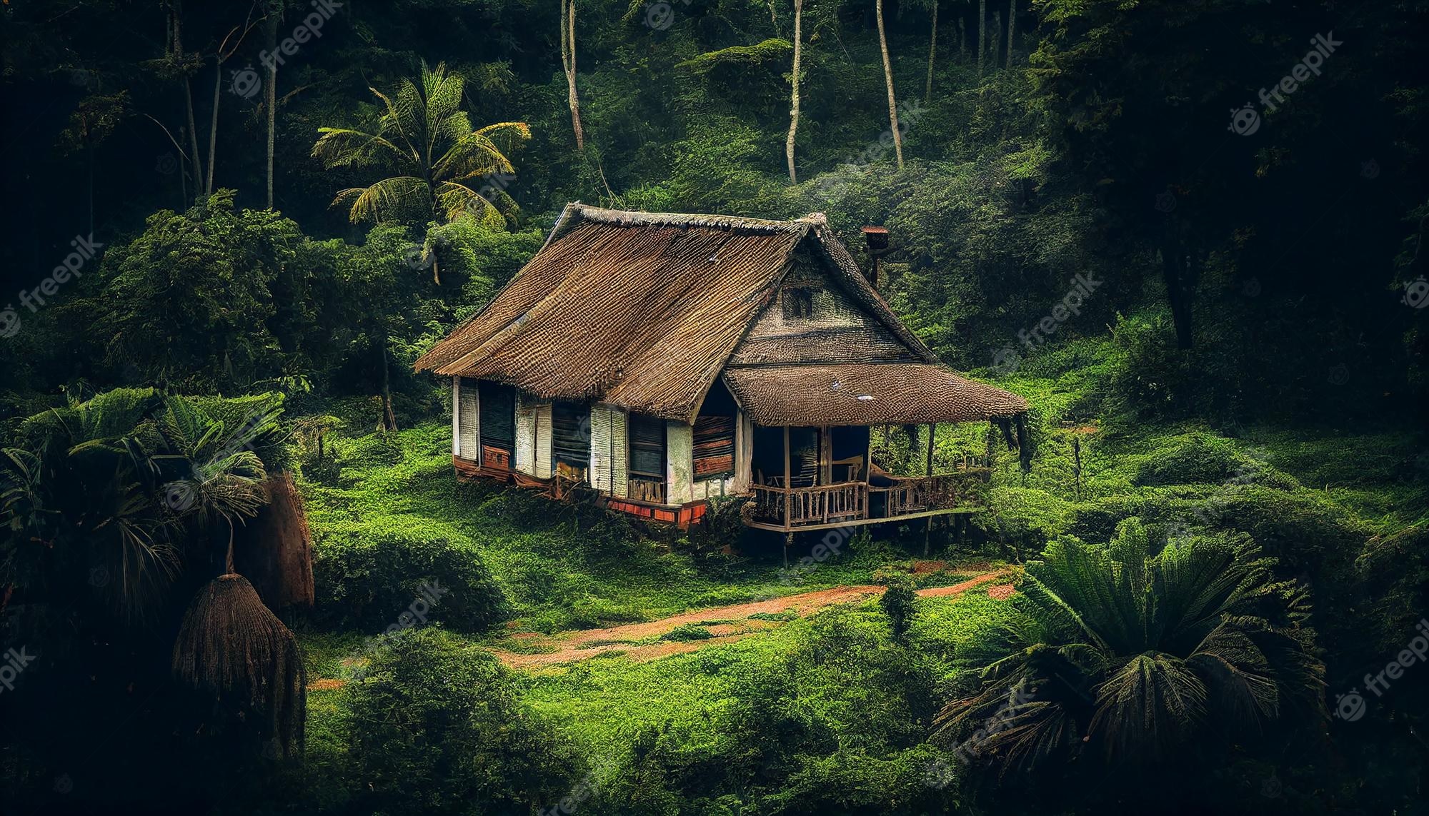 Jungle House Wallpapers - Wallpaper Cave