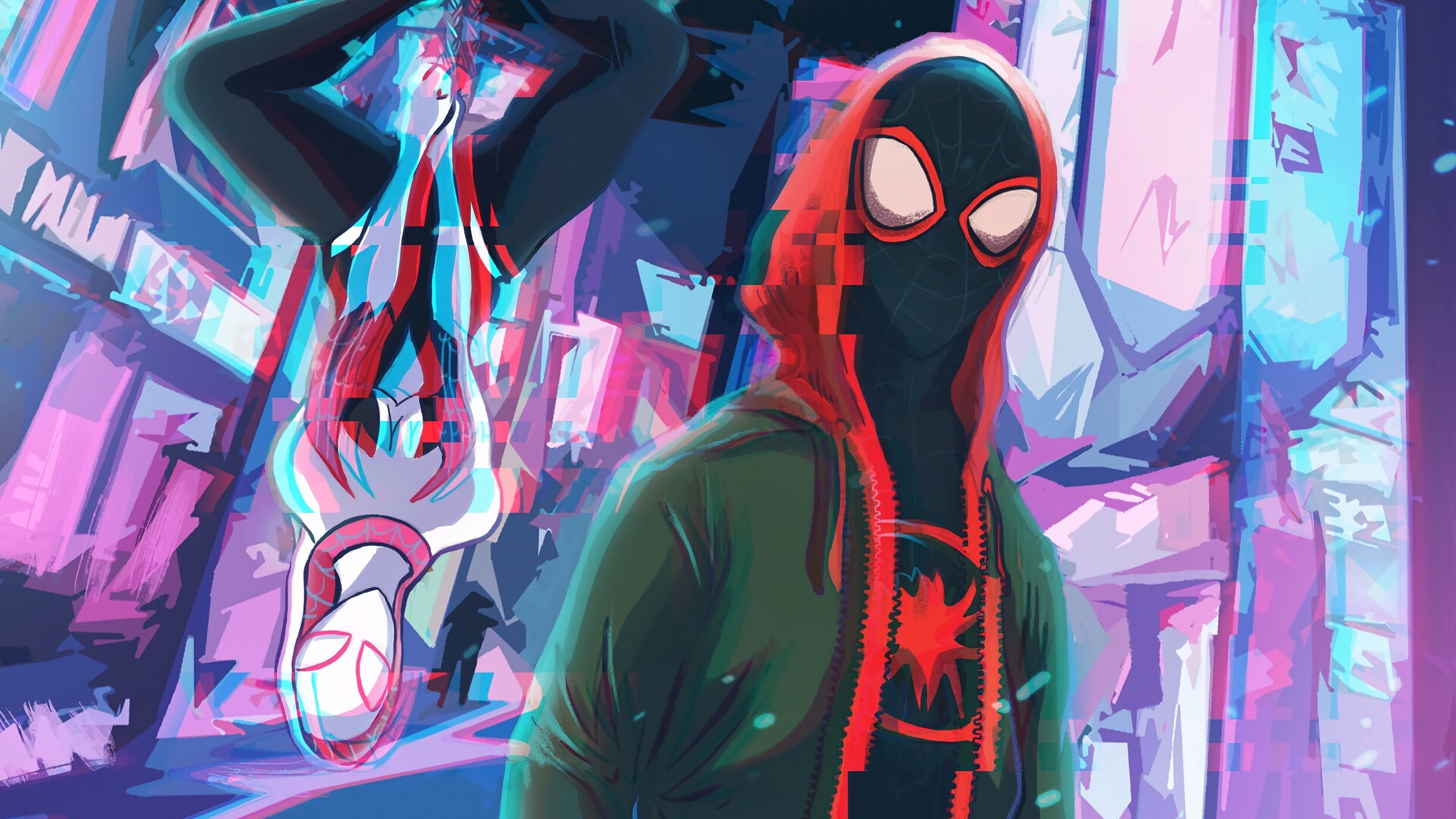 Spider-Man Into The Spider Verse 4k PC Wallpapers - Wallpaper Cave