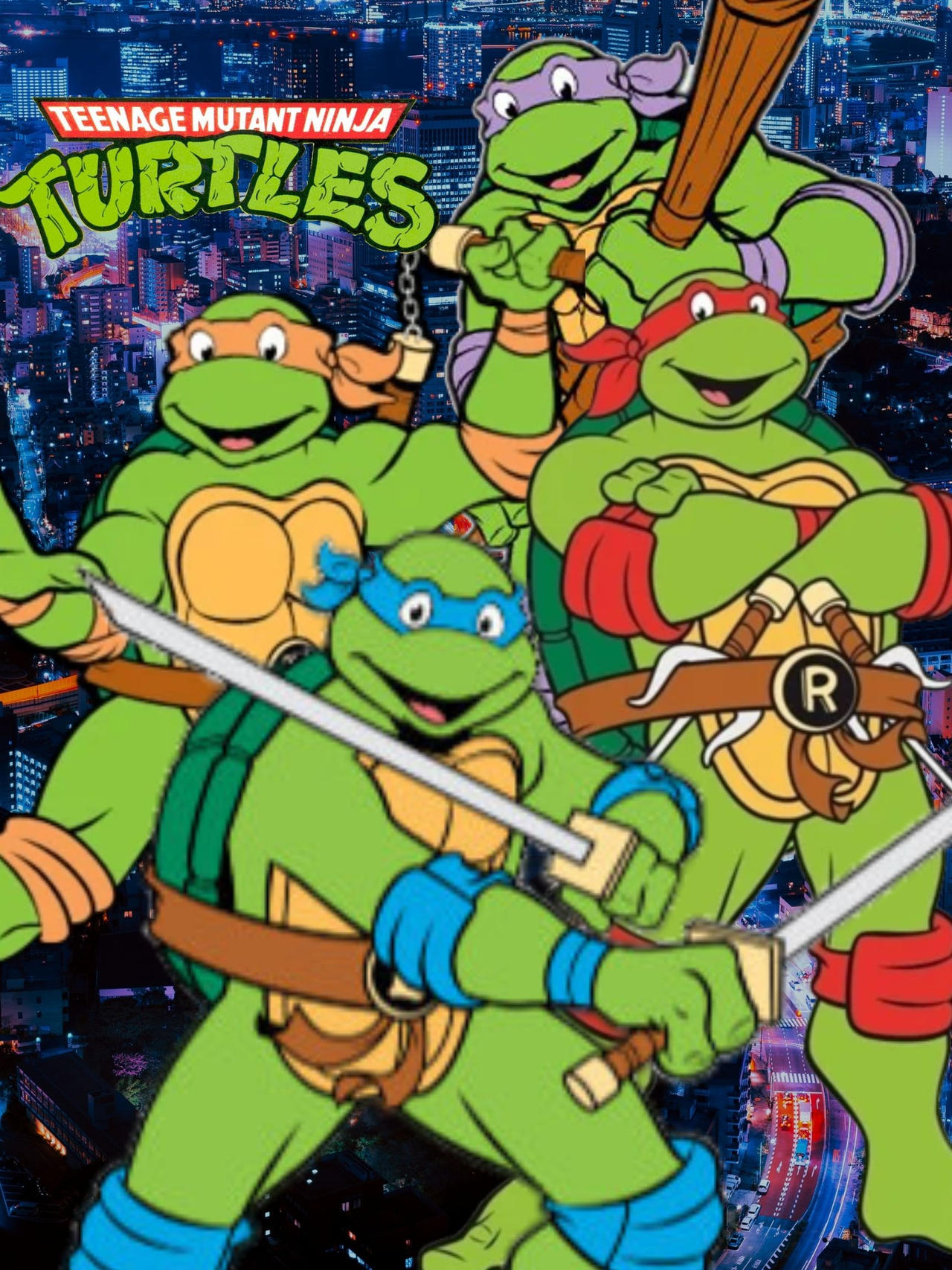 Teenage Mutant Ninja Turtles 1987 Series Wallpapers - Wallpaper Cave