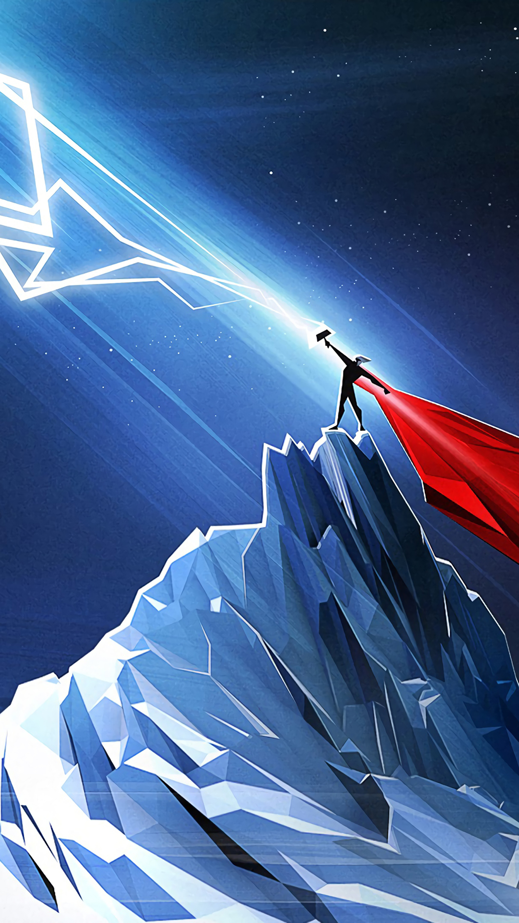 Thor 4k HD Minimal Wallpapers - Wallpaper Cave