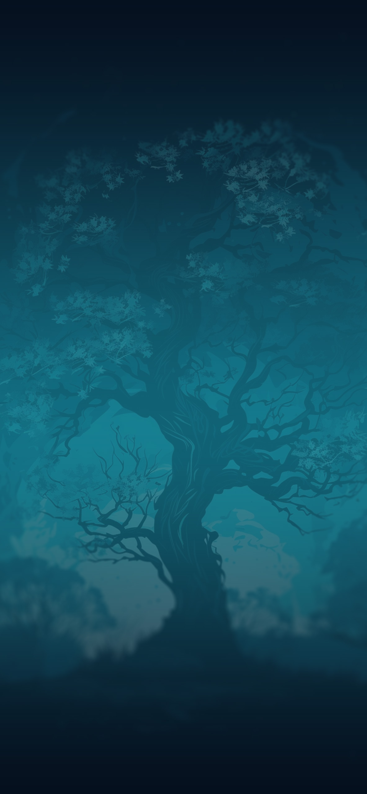 Blue Tree Wallpapers - Wallpaper Cave