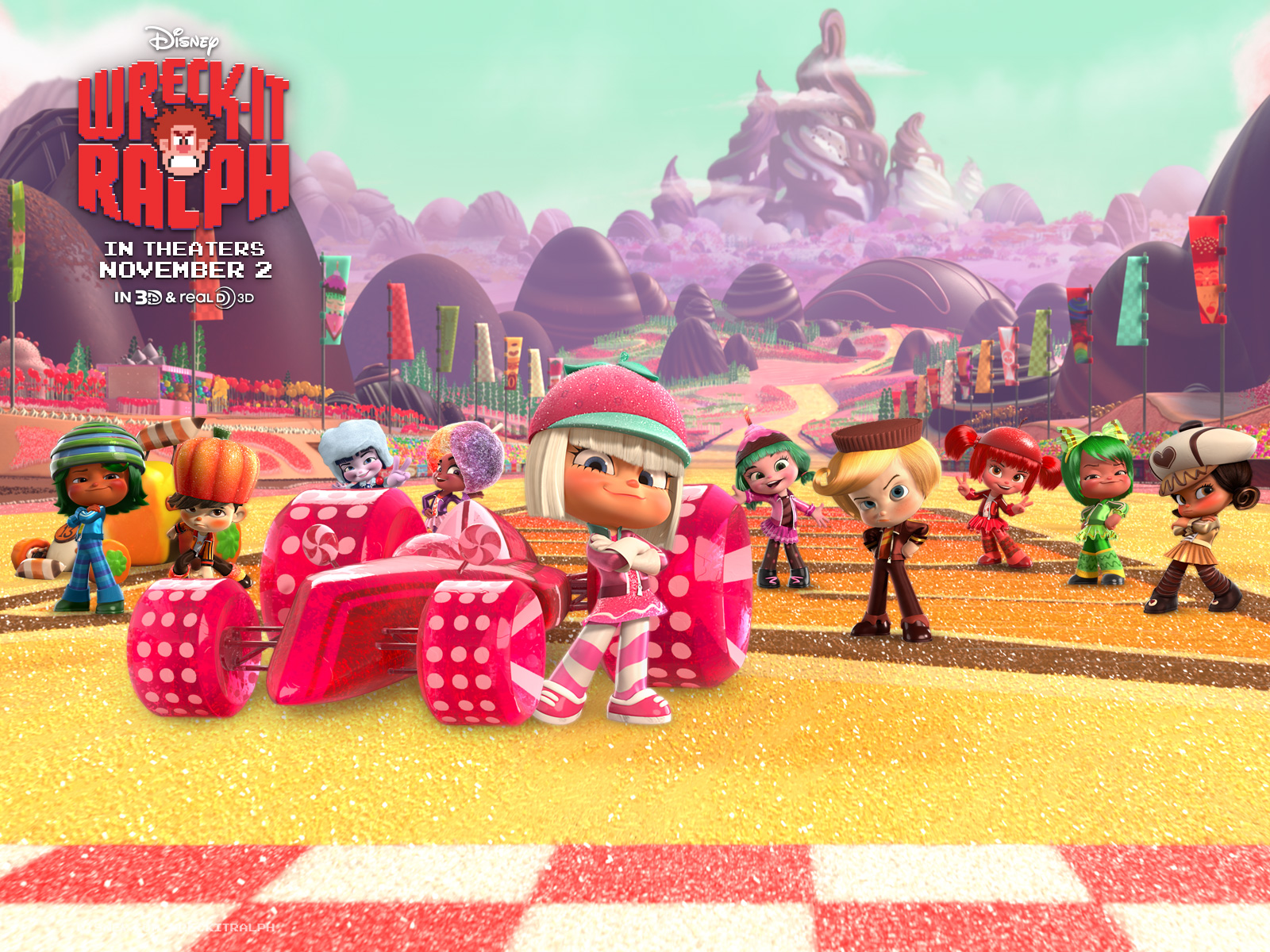 Sugar Rush Racers Wallpapers - Wallpaper Cave