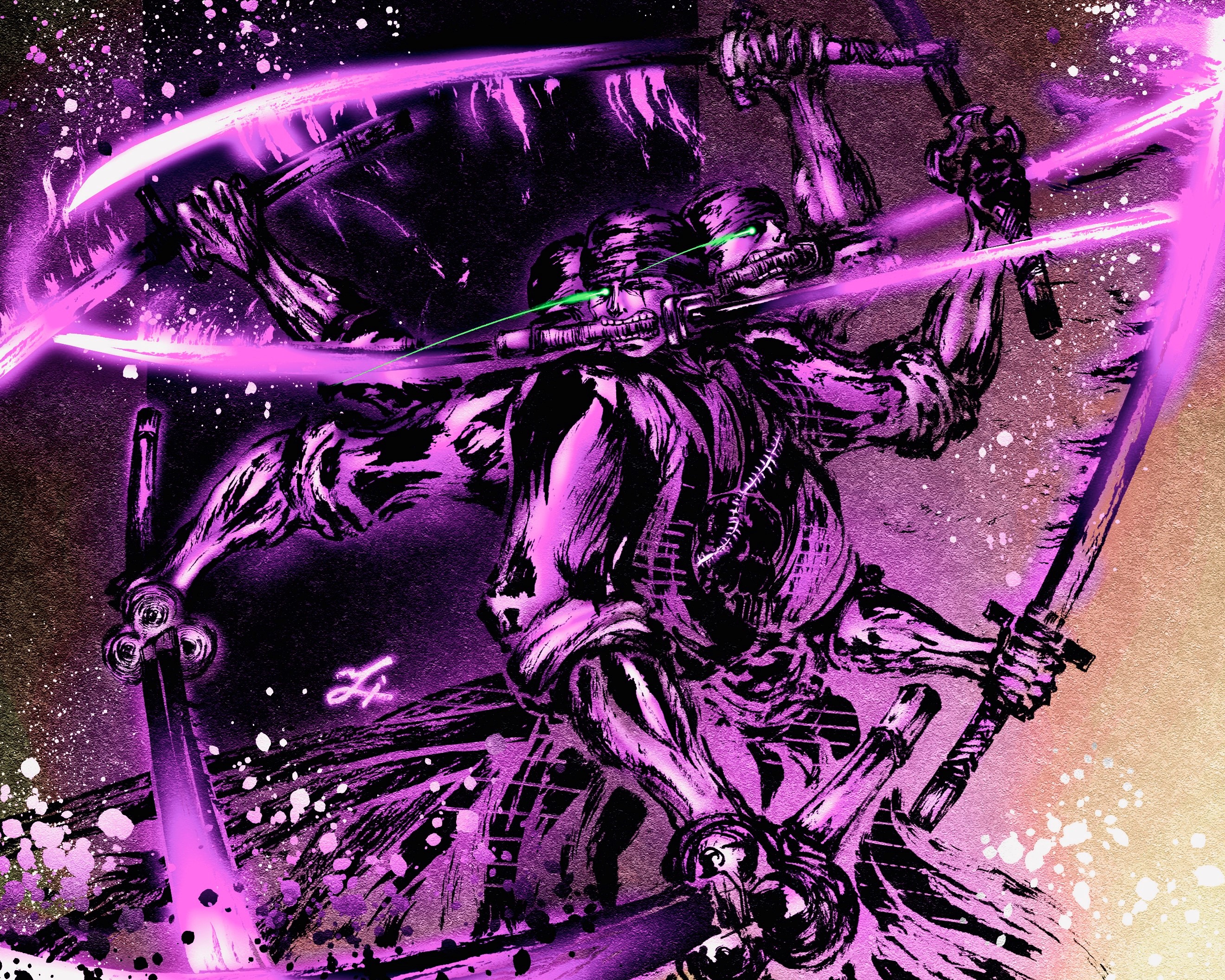 Zoro Purple Wallpapers - Wallpaper Cave