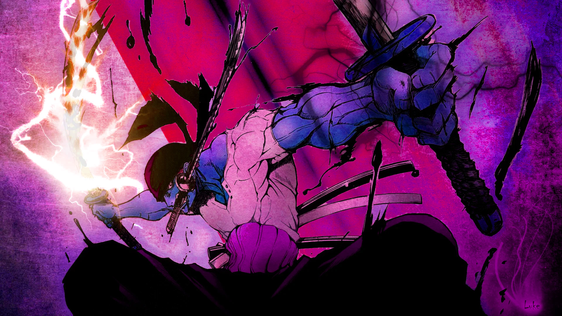 Zoro Purple Wallpapers - Wallpaper Cave