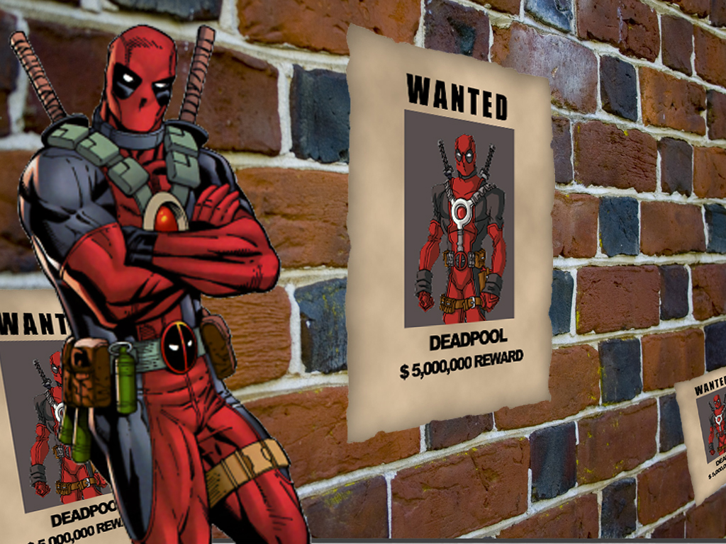 Deadpool Wanted Poster Wallpapers - Wallpaper Cave