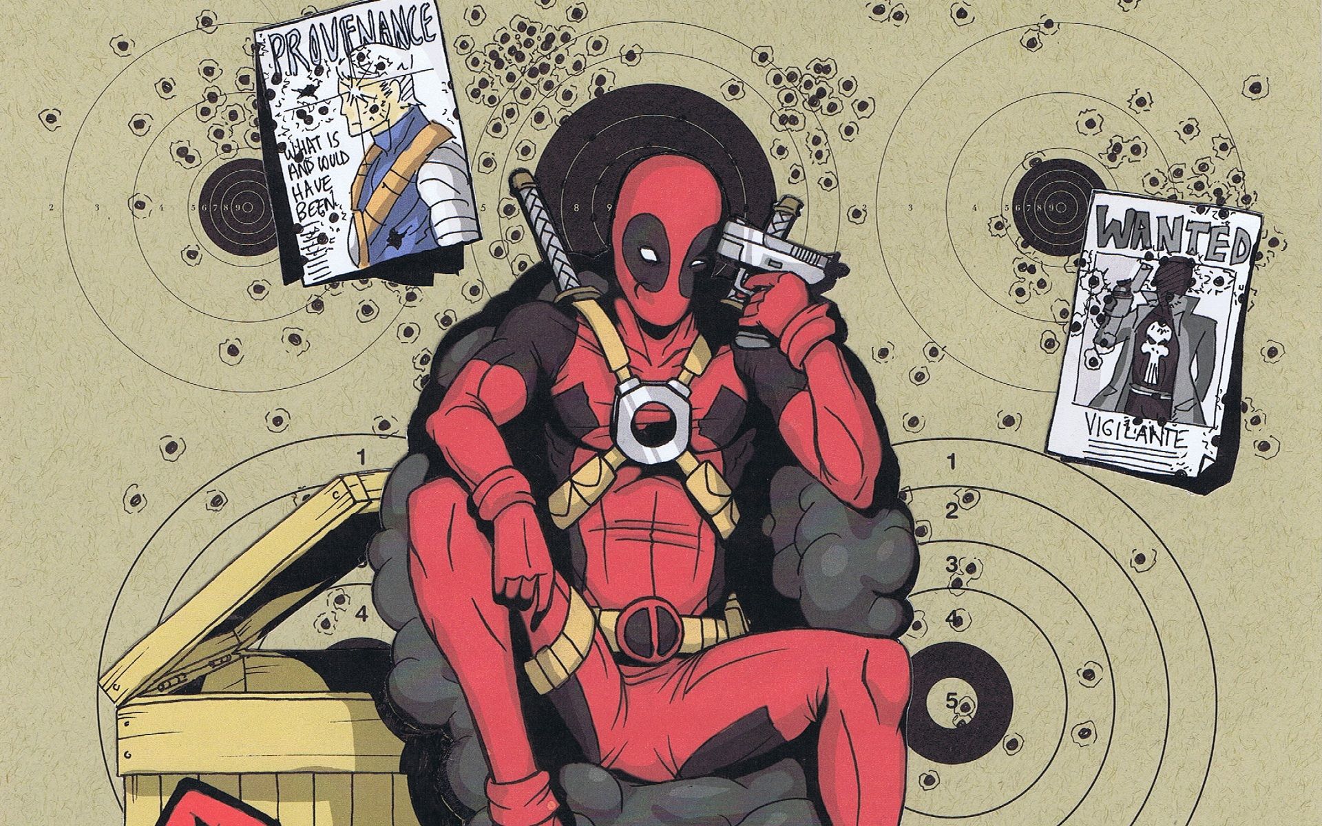 Deadpool Wanted Poster Wallpapers - Wallpaper Cave