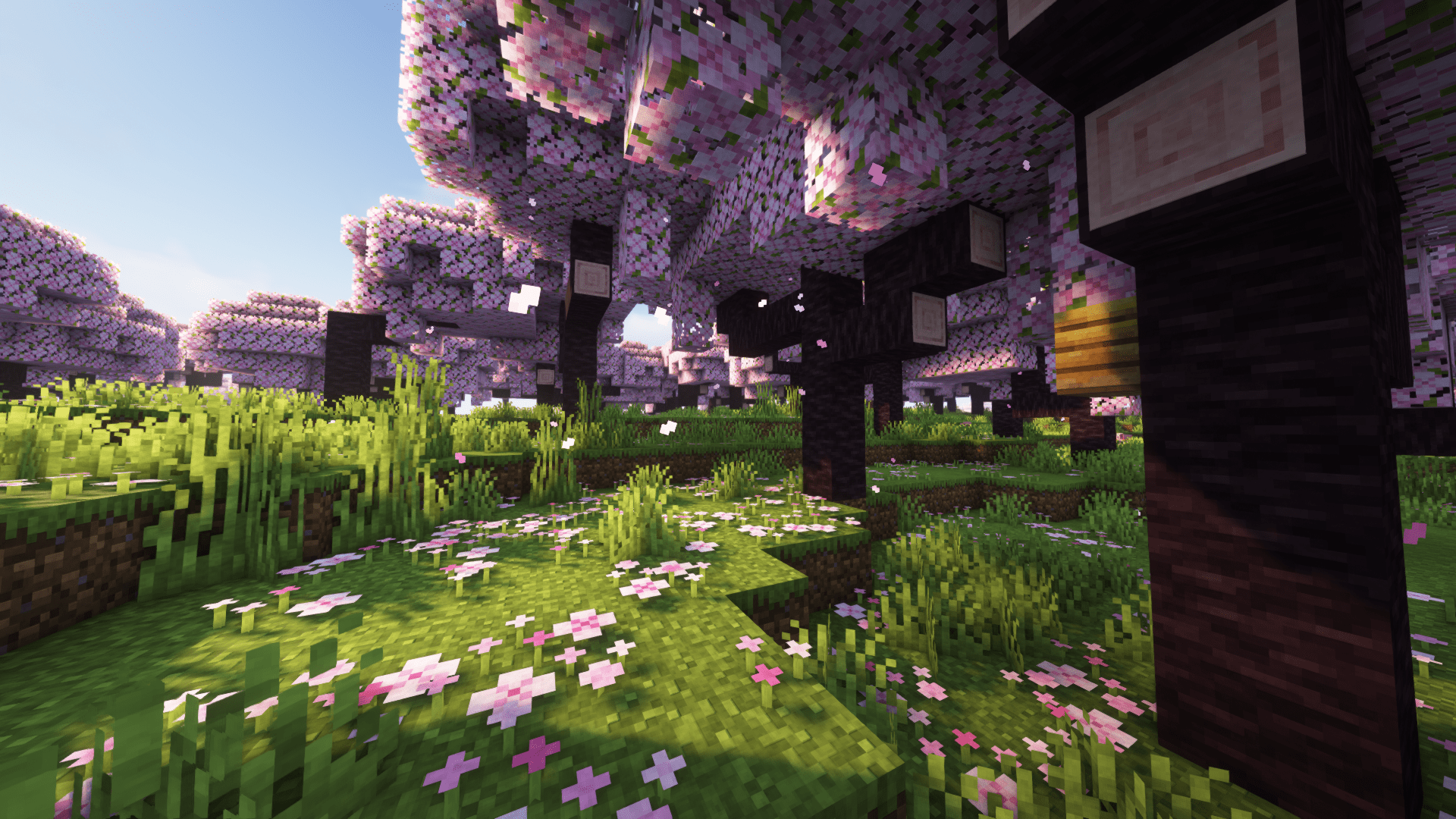 Minecraft Cherry Blossom Wallpapers - Wallpaper Cave