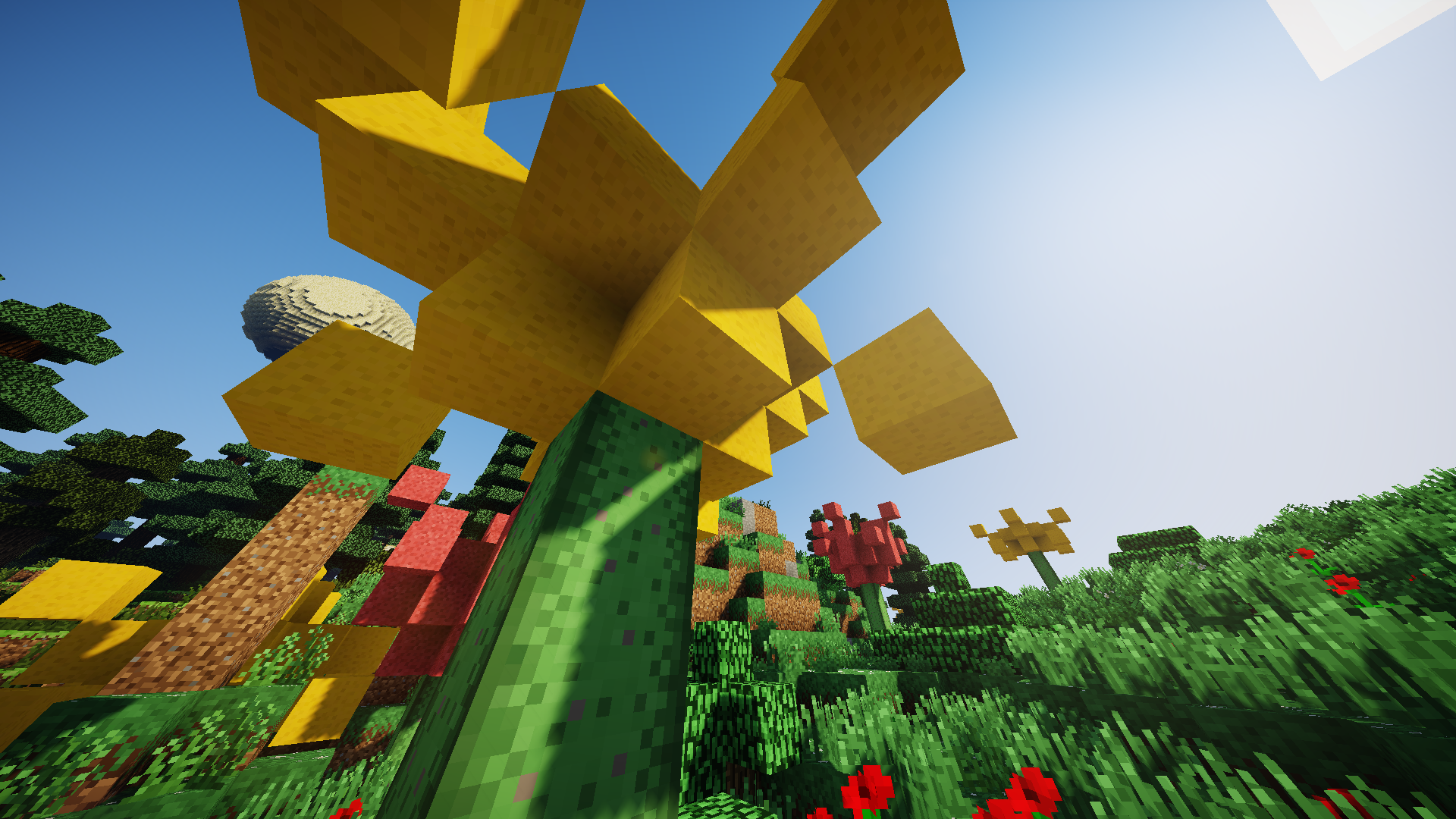 Minecraft Flowers Wallpapers - Wallpaper Cave