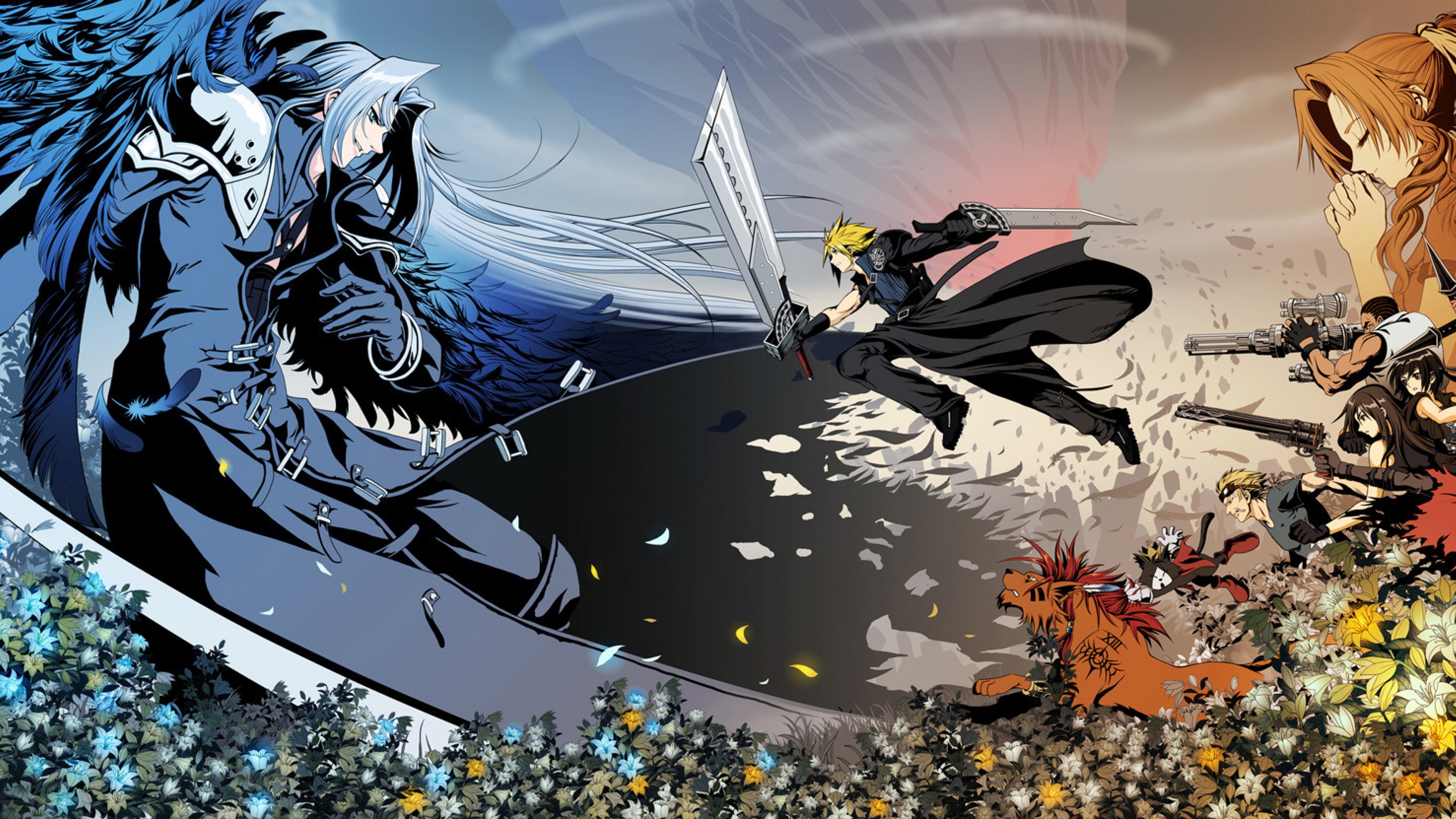 Final Fantasy VII 4k Wallpapers - Wallpaper Cave