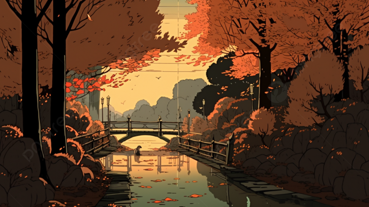 Pixel Autumn Desktop Wallpapers - Wallpaper Cave