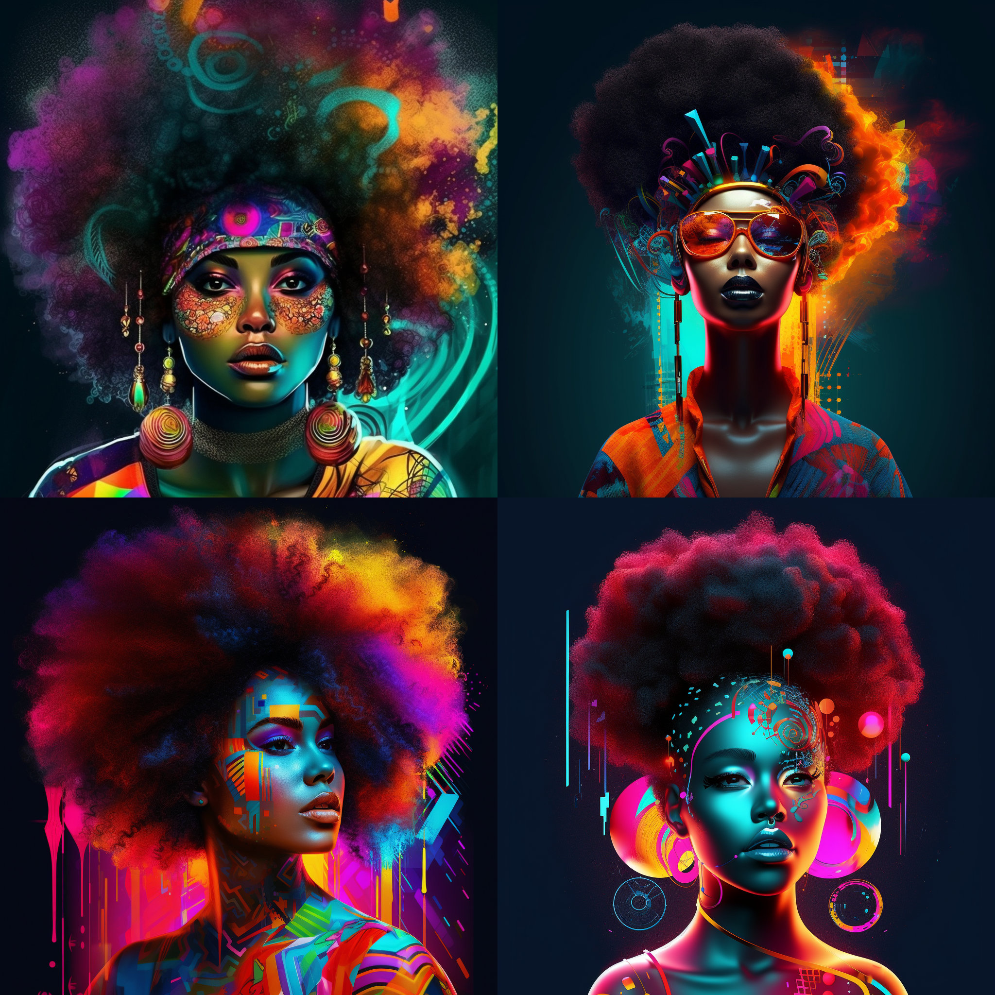 Afro Art Wallpapers - Wallpaper Cave