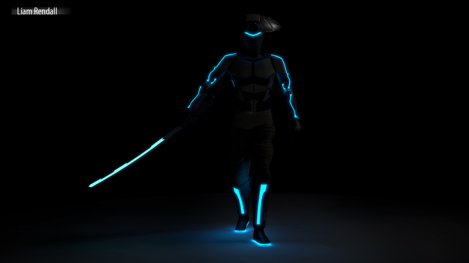 Black And Blue Ninja Wallpapers - Wallpaper Cave