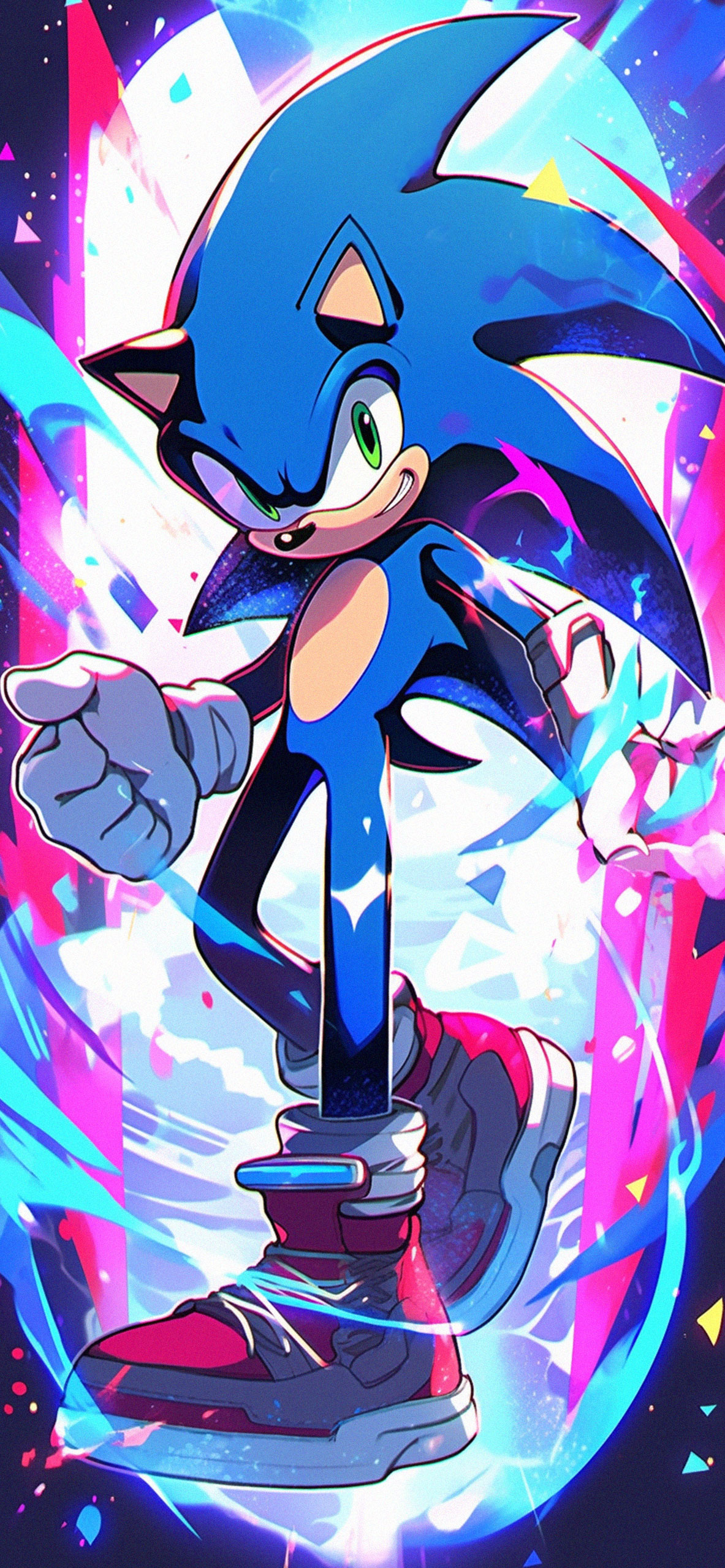 Blue Sonic Wallpapers - Wallpaper Cave
