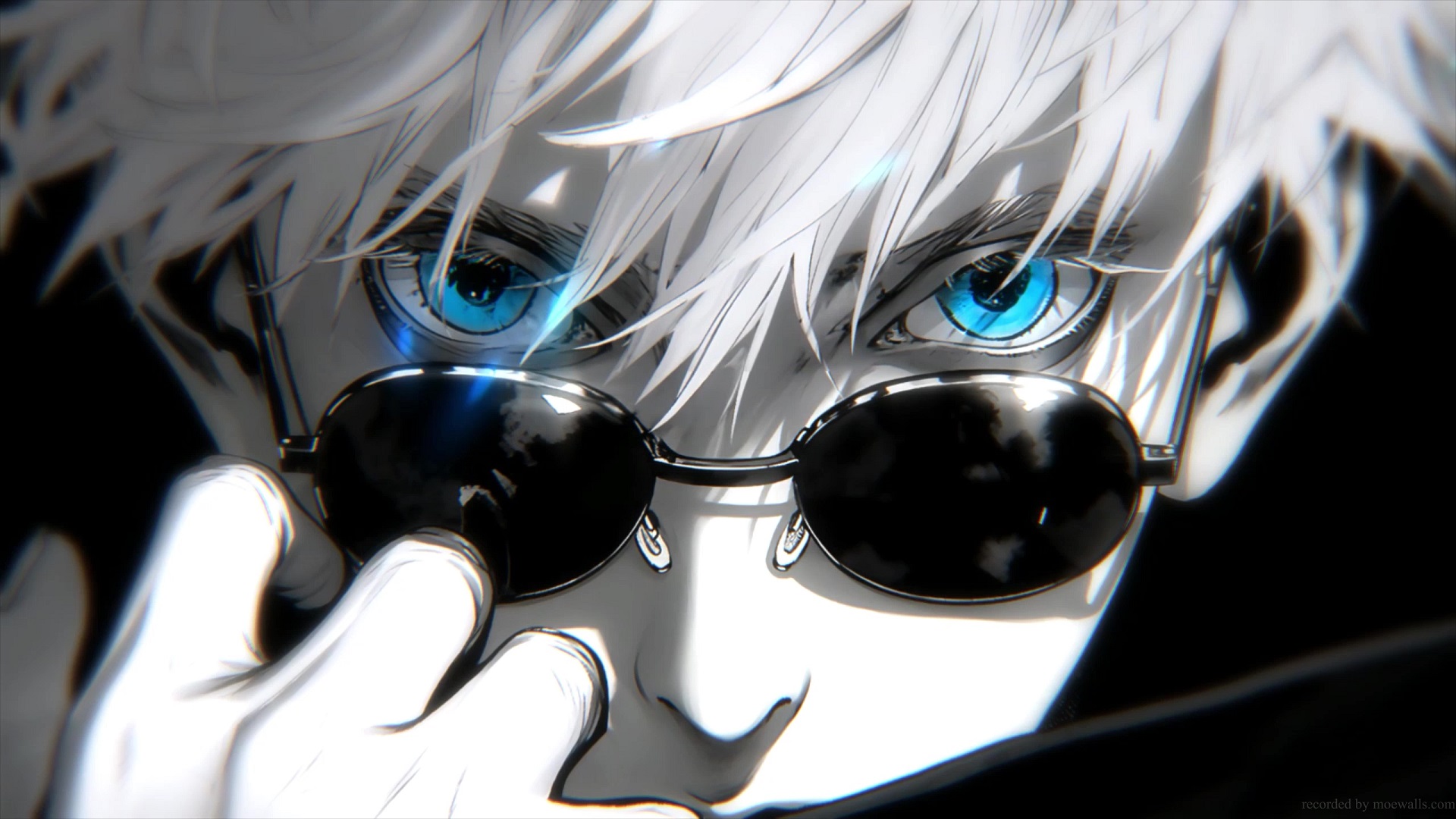 Gojo Satoru Glowing Eyes Wallpapers - Wallpaper Cave