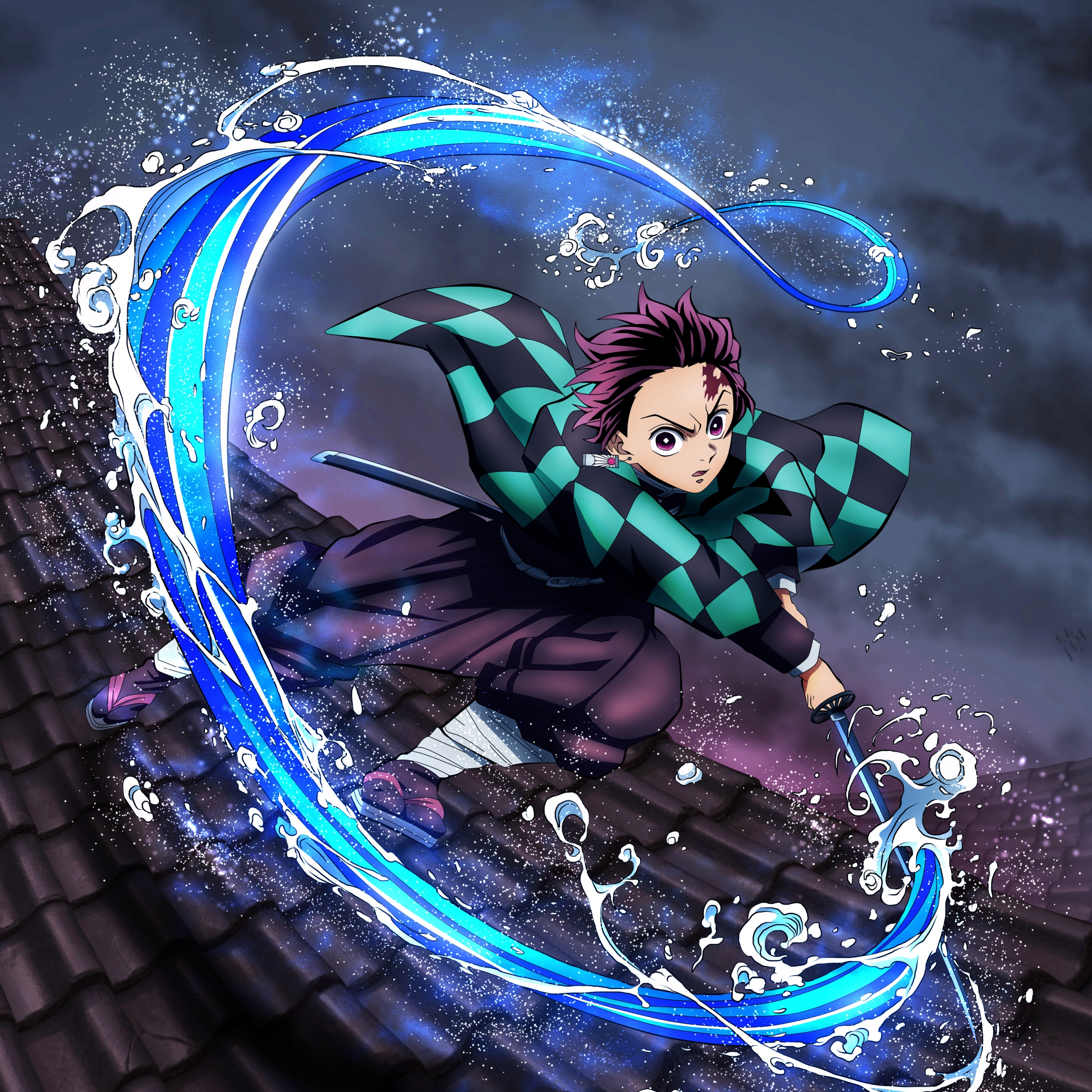 Tanjiro Fire Breathing Wallpapers - Wallpaper Cave