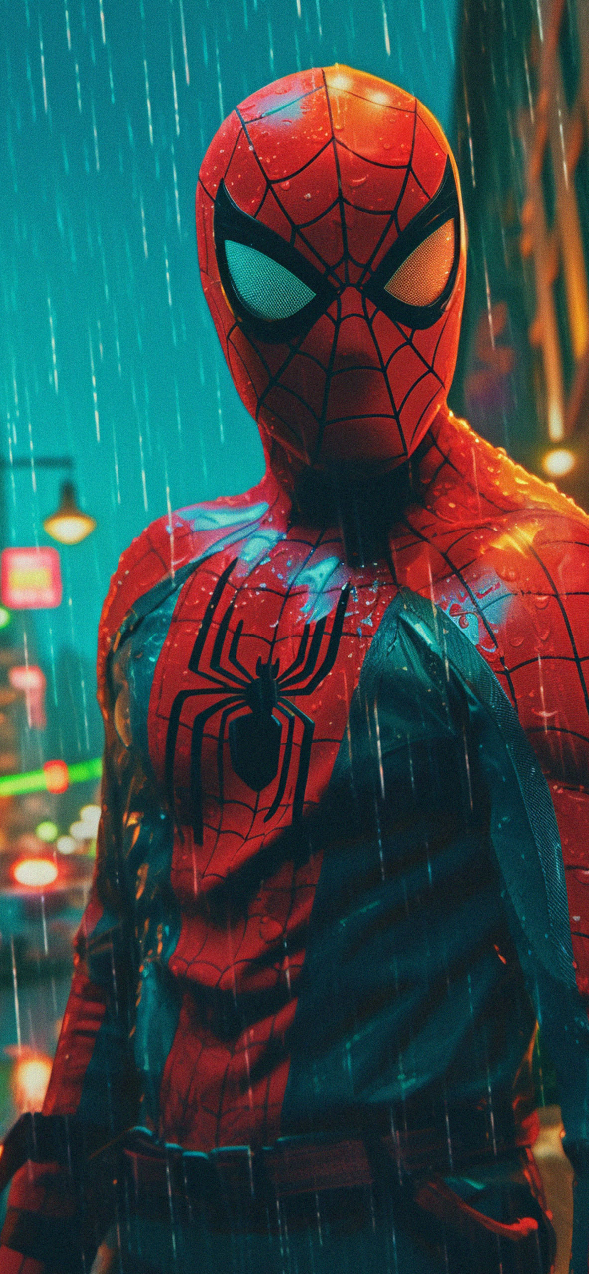 Spider-Man Rain Wallpapers - Wallpaper Cave