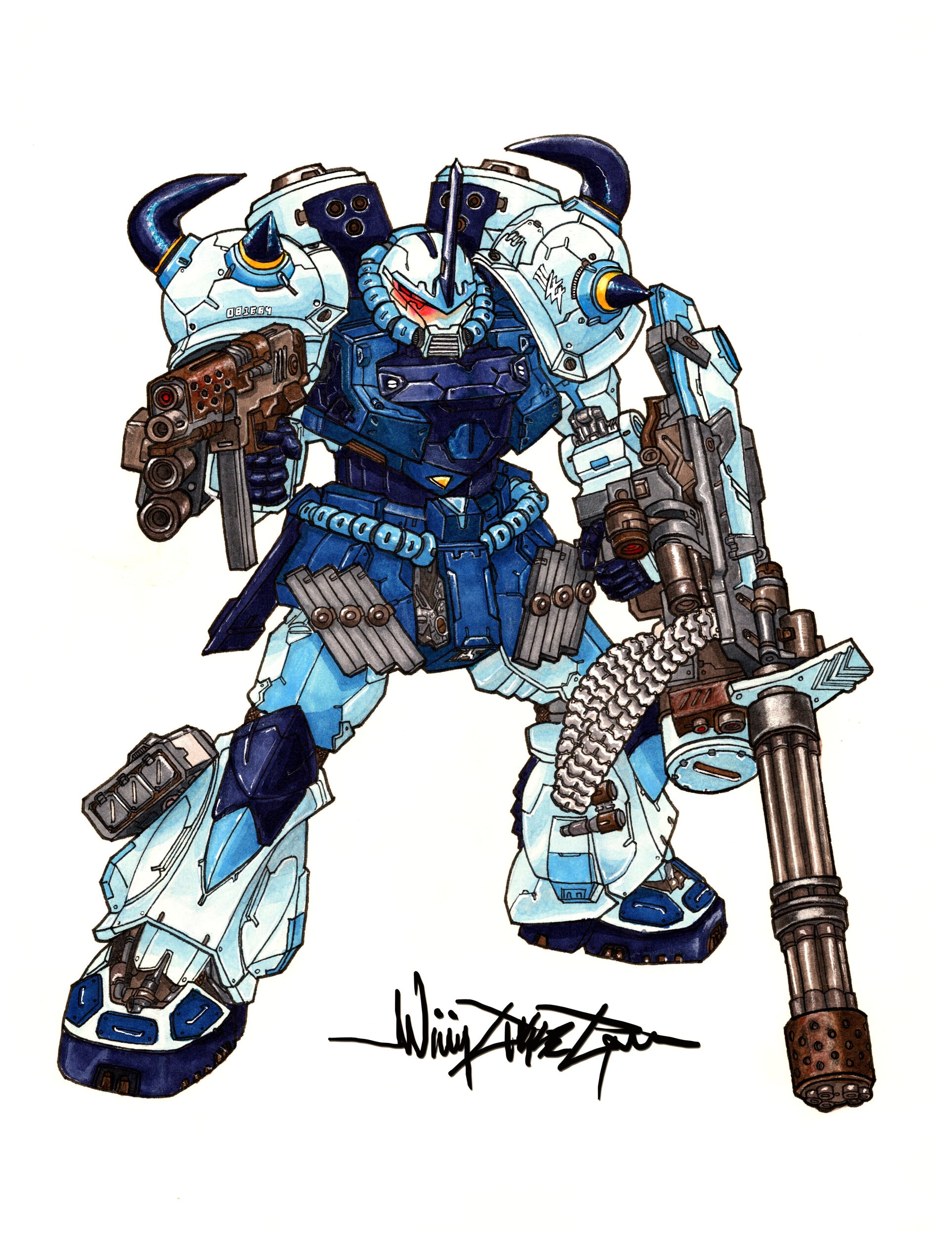 Gouf Custom Wallpapers - Wallpaper Cave