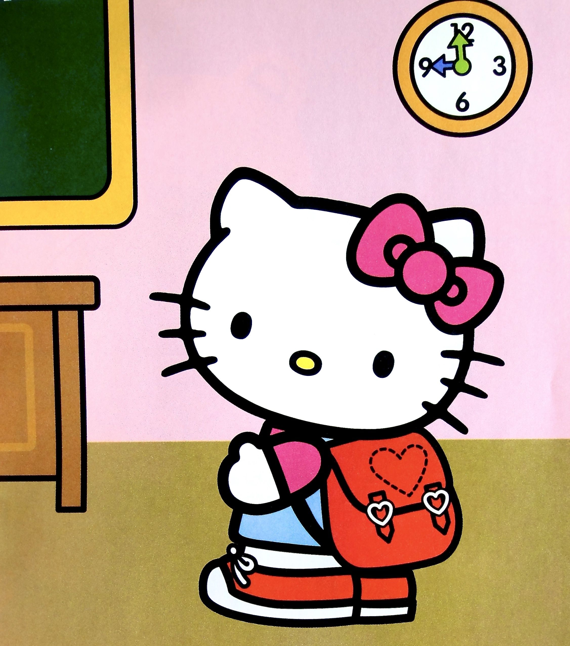 Hello Kitty School Wallpaper Shop Hello Kitty Deluxe Embroidered 16"