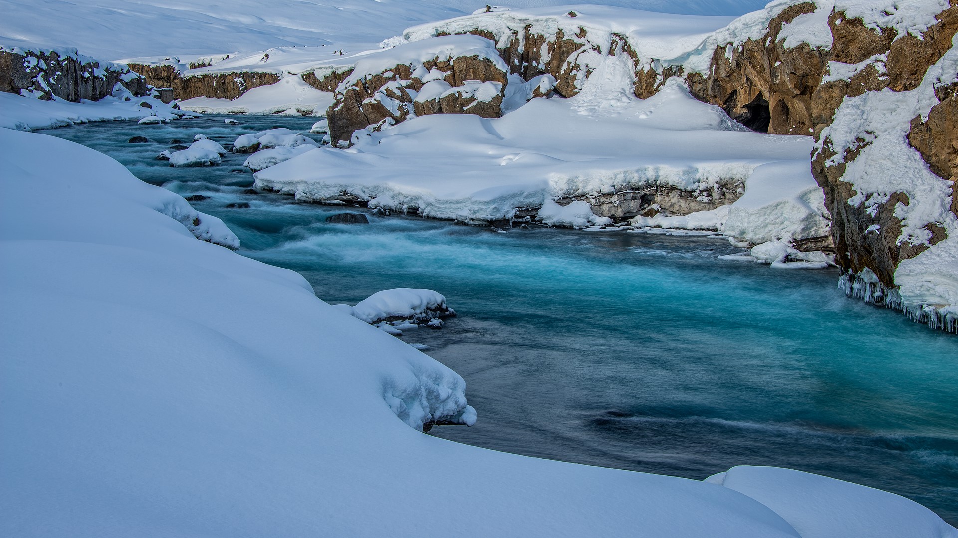 Snow River Wallpapers - Wallpaper Cave
