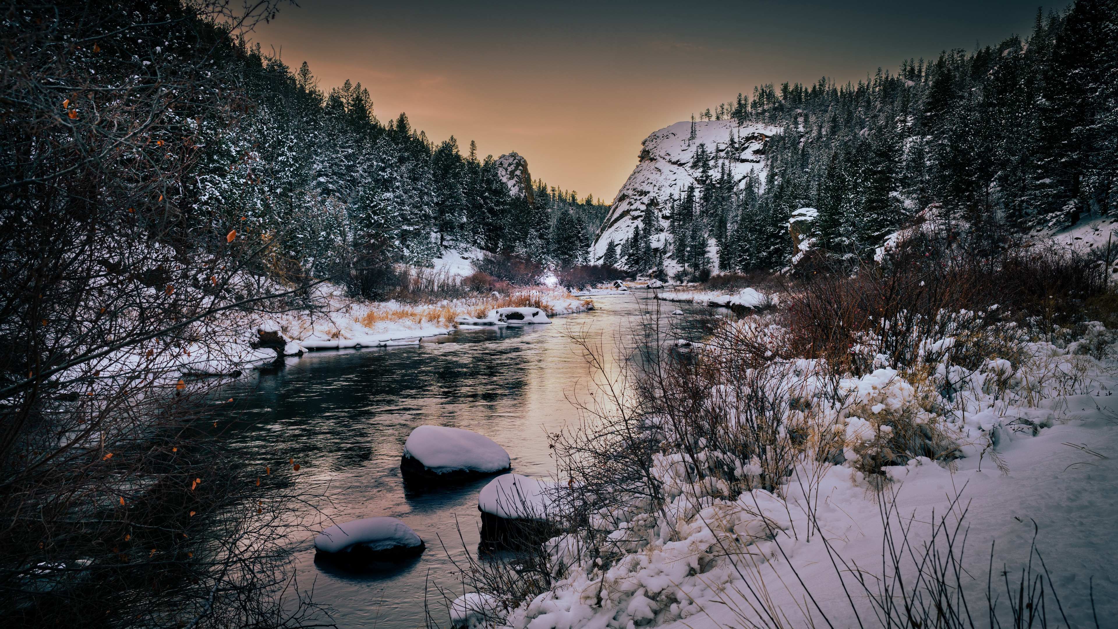 Snow River Wallpapers - Wallpaper Cave