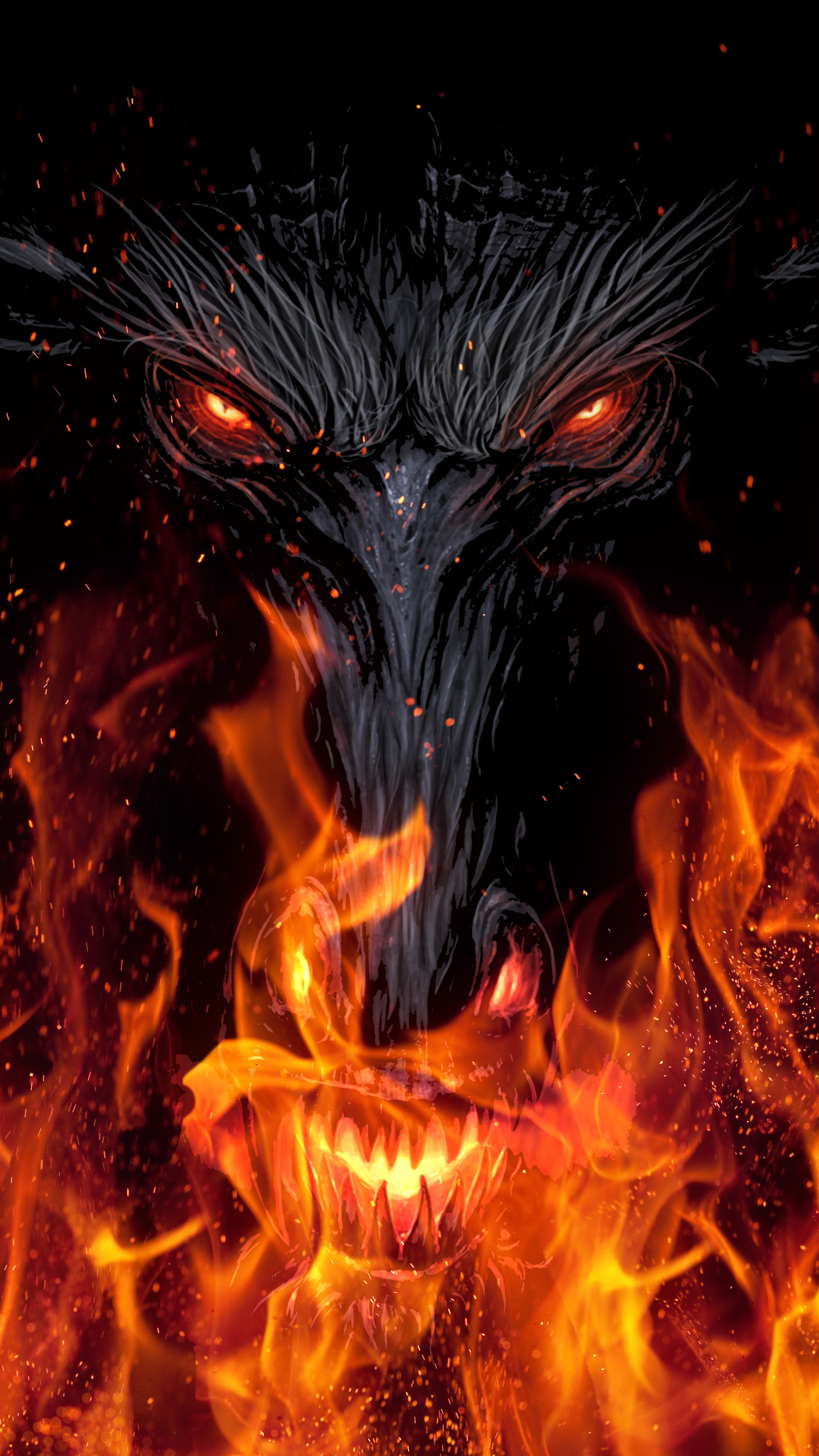 Angry Devil Hackers Wallpaper