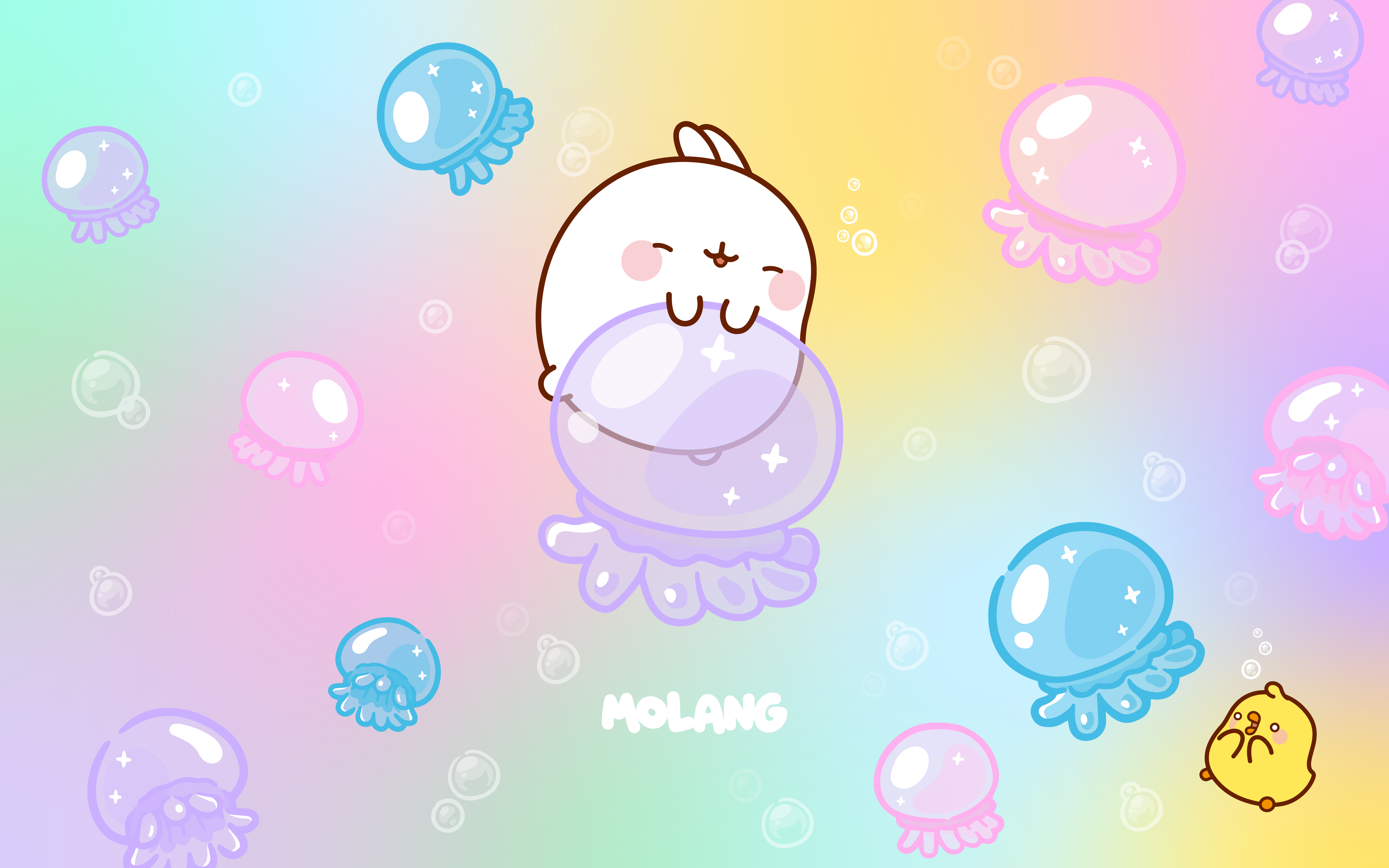 Molang Pink Wallpapers - Wallpaper Cave