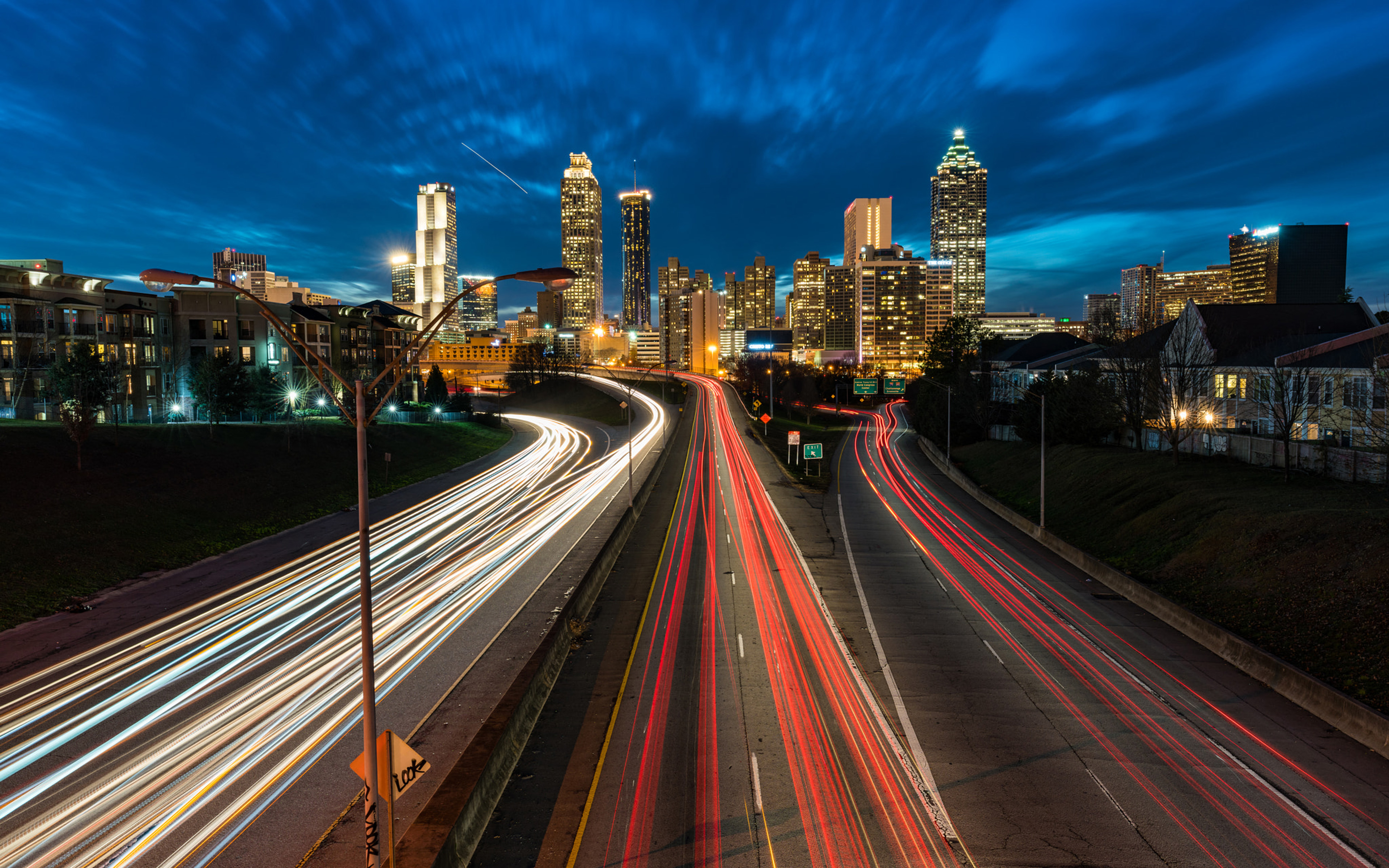 Atlanta Skyline Wallpapers - Wallpaper Cave