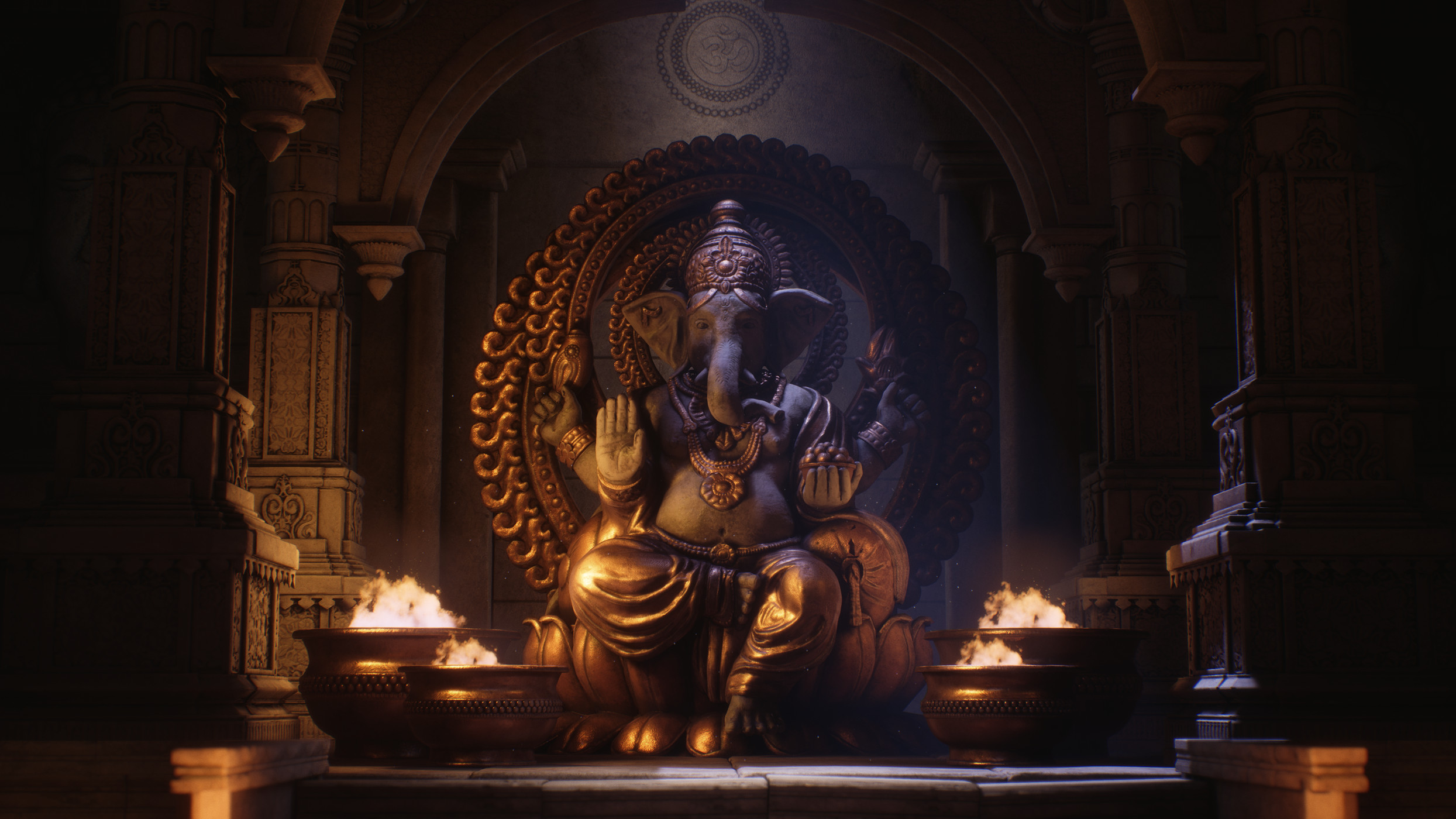 Ganpati PC Wallpapers - Wallpaper Cave