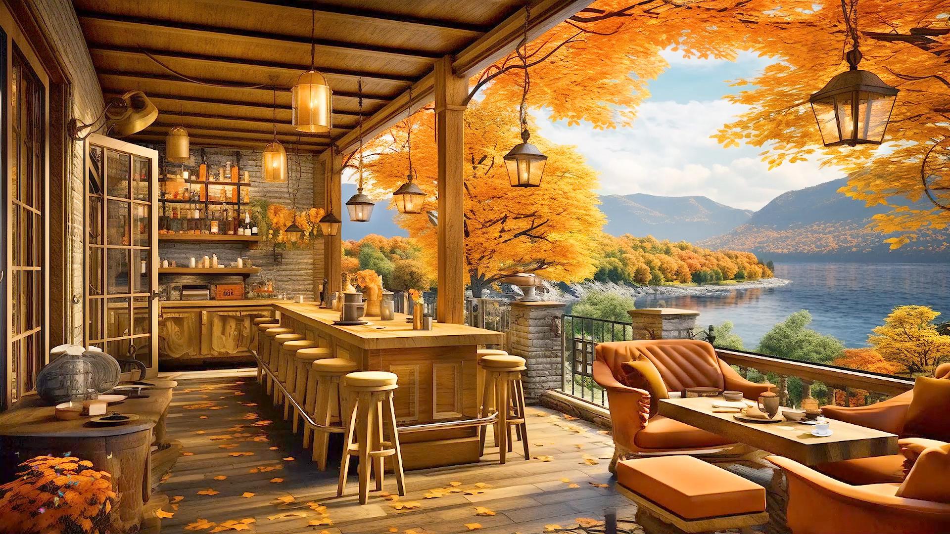 Autumn Cafe Shop Wallpapers - Wallpaper Cave