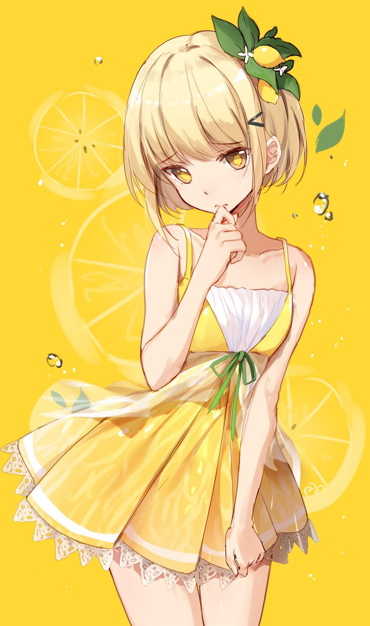 Lemon Anime Girl Wallpapers - Wallpaper Cave