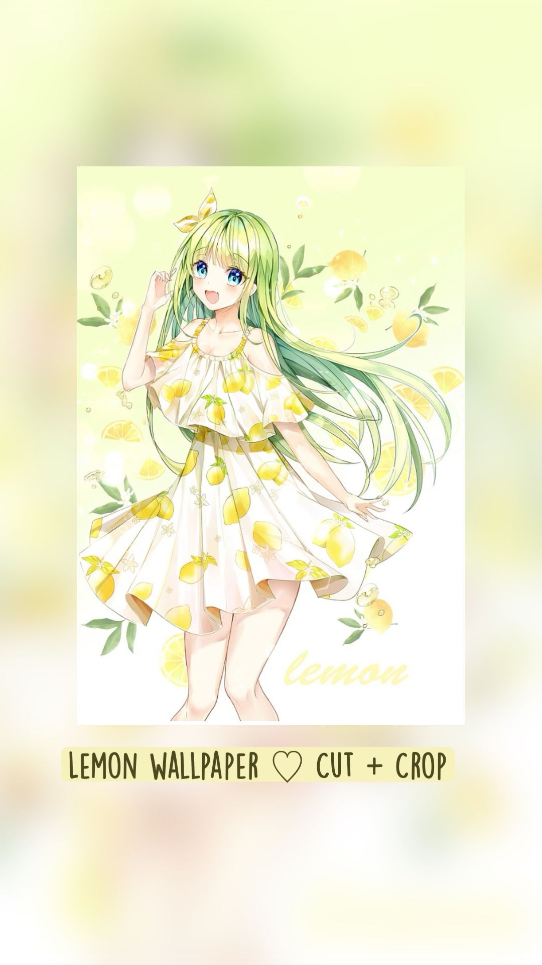 Lemon Anime Girl Wallpapers - Wallpaper Cave