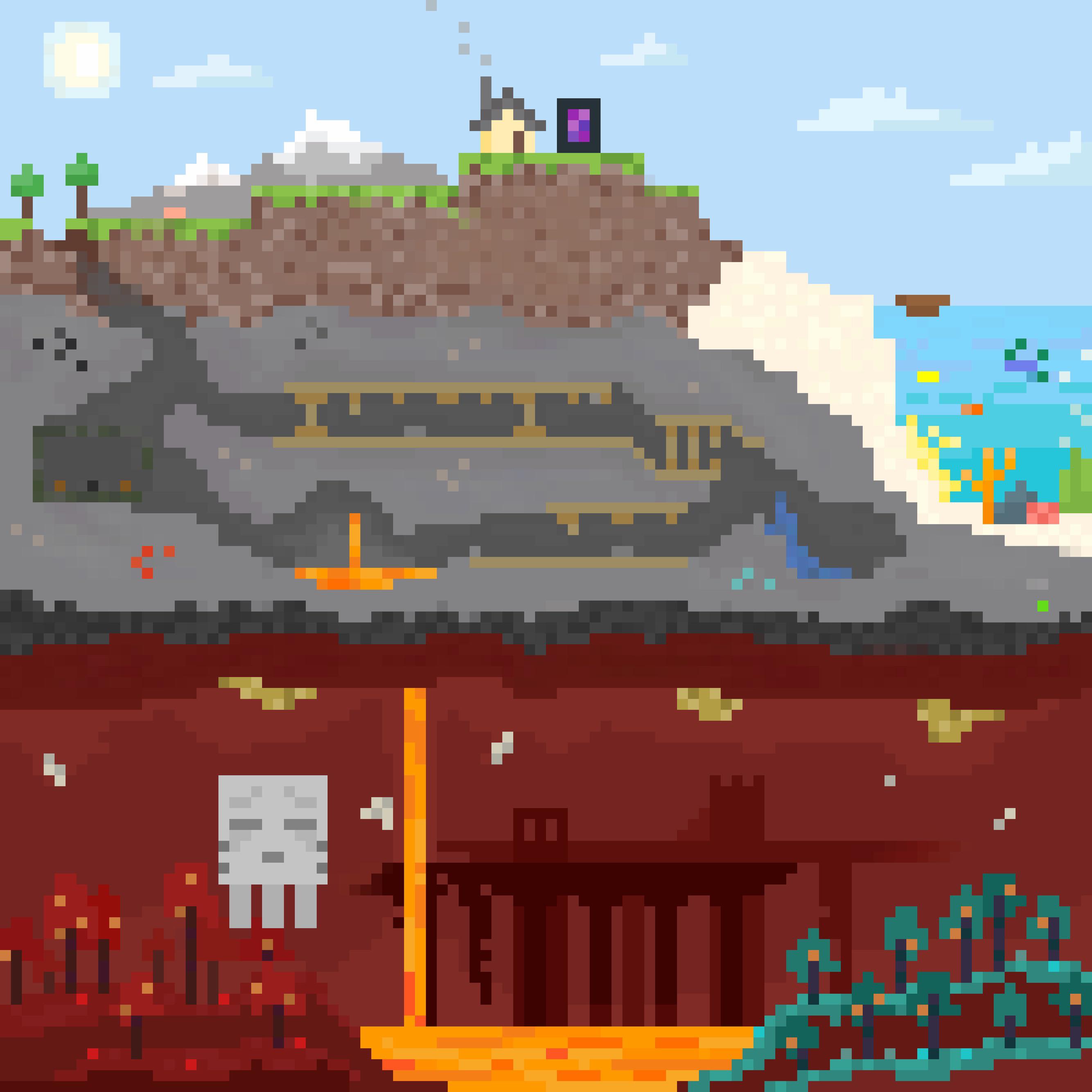 Minecraft Pixel Art Wallpapers - Wallpaper Cave