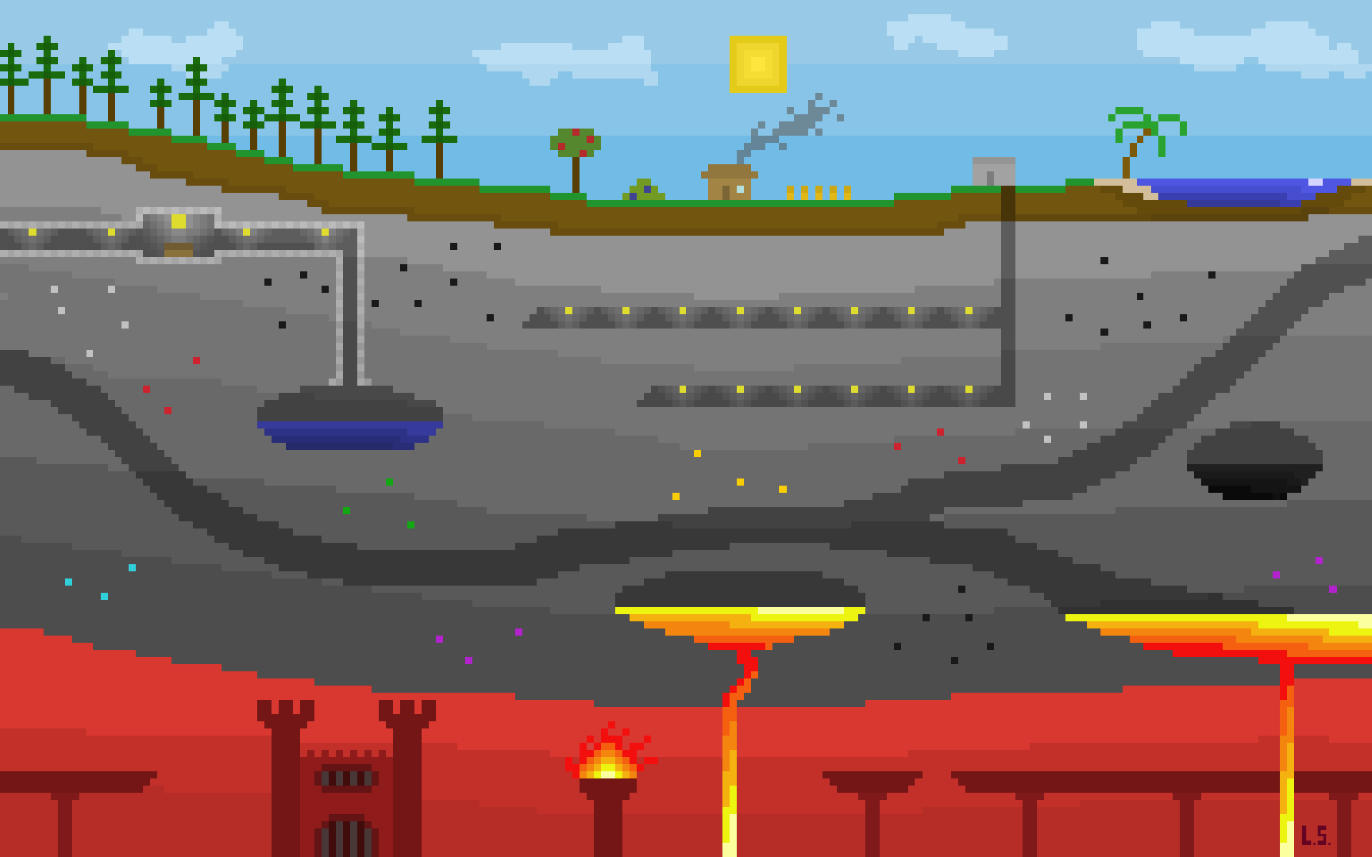 Minecraft Pixel Art Wallpapers - Wallpaper Cave