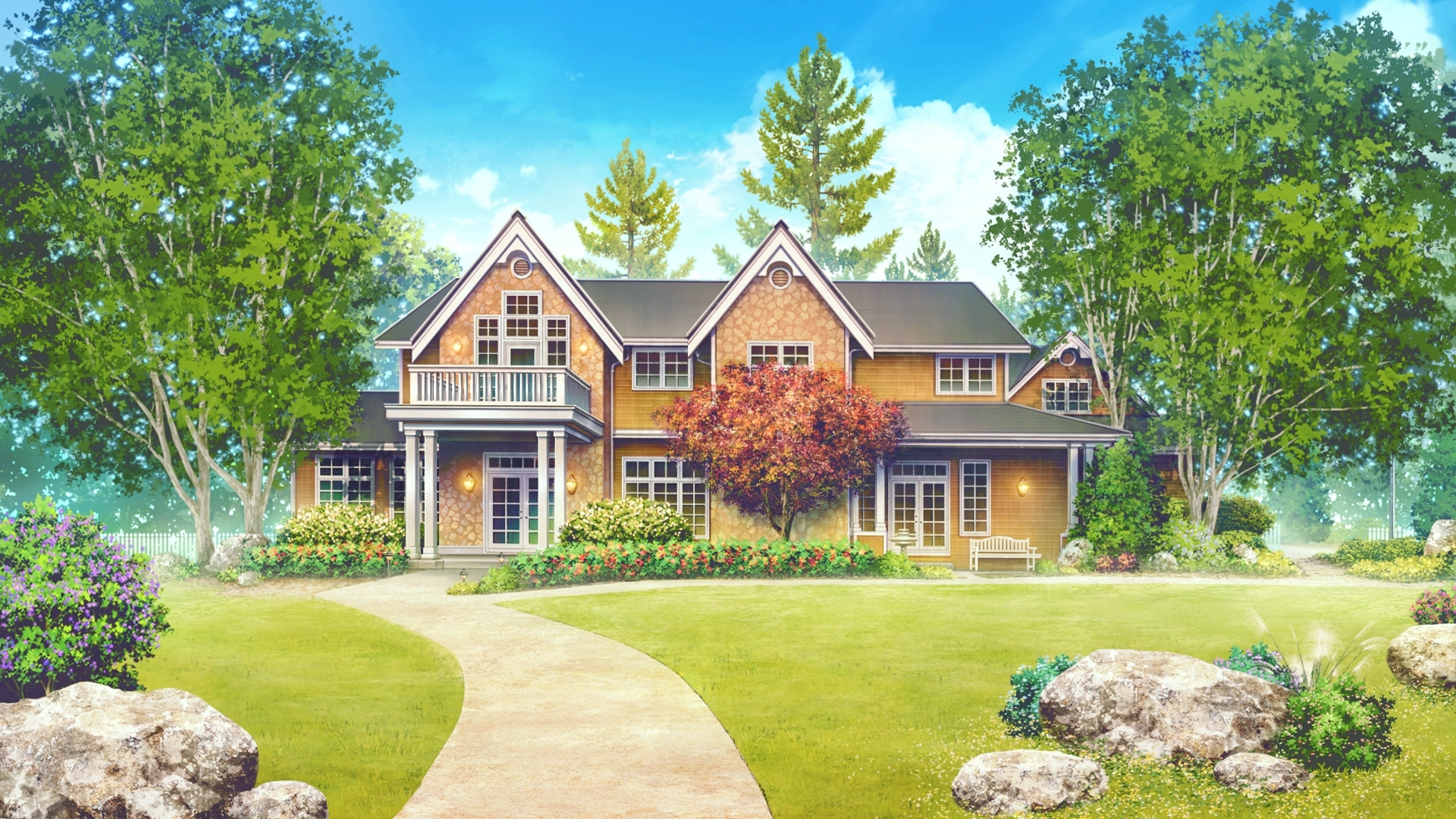 Anime Cottage Wallpapers - Wallpaper Cave