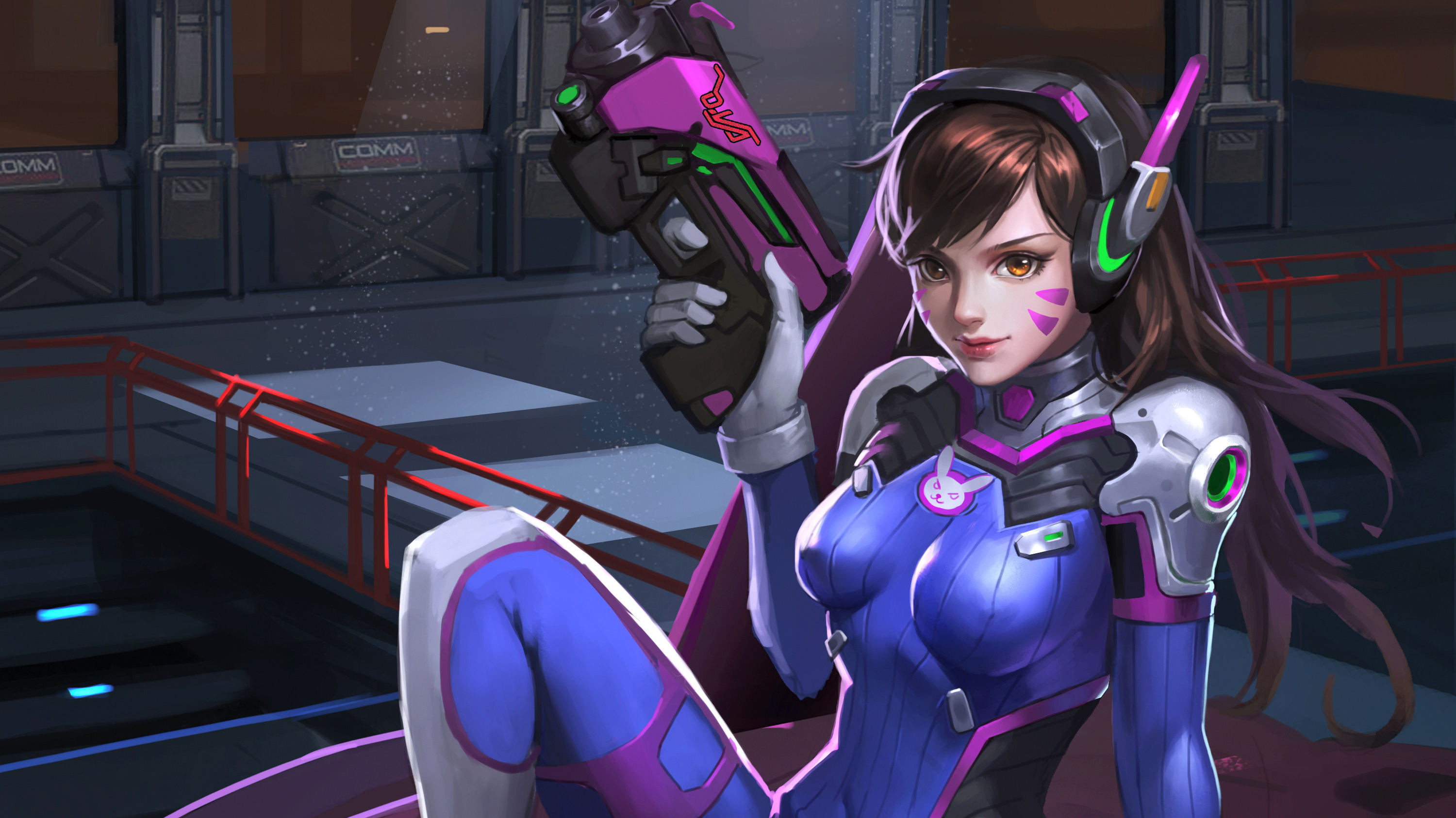 Fondo De Pantalla De Pc Dva 100+] Fondos De Fotos De Dva Overwatch