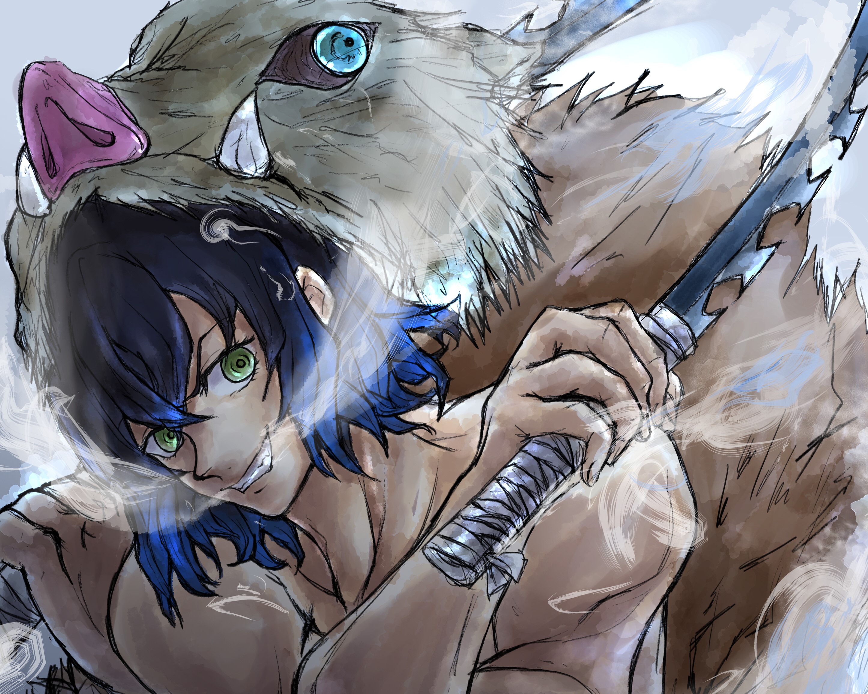 Inosuke 4k PC Wallpapers - Wallpaper Cave