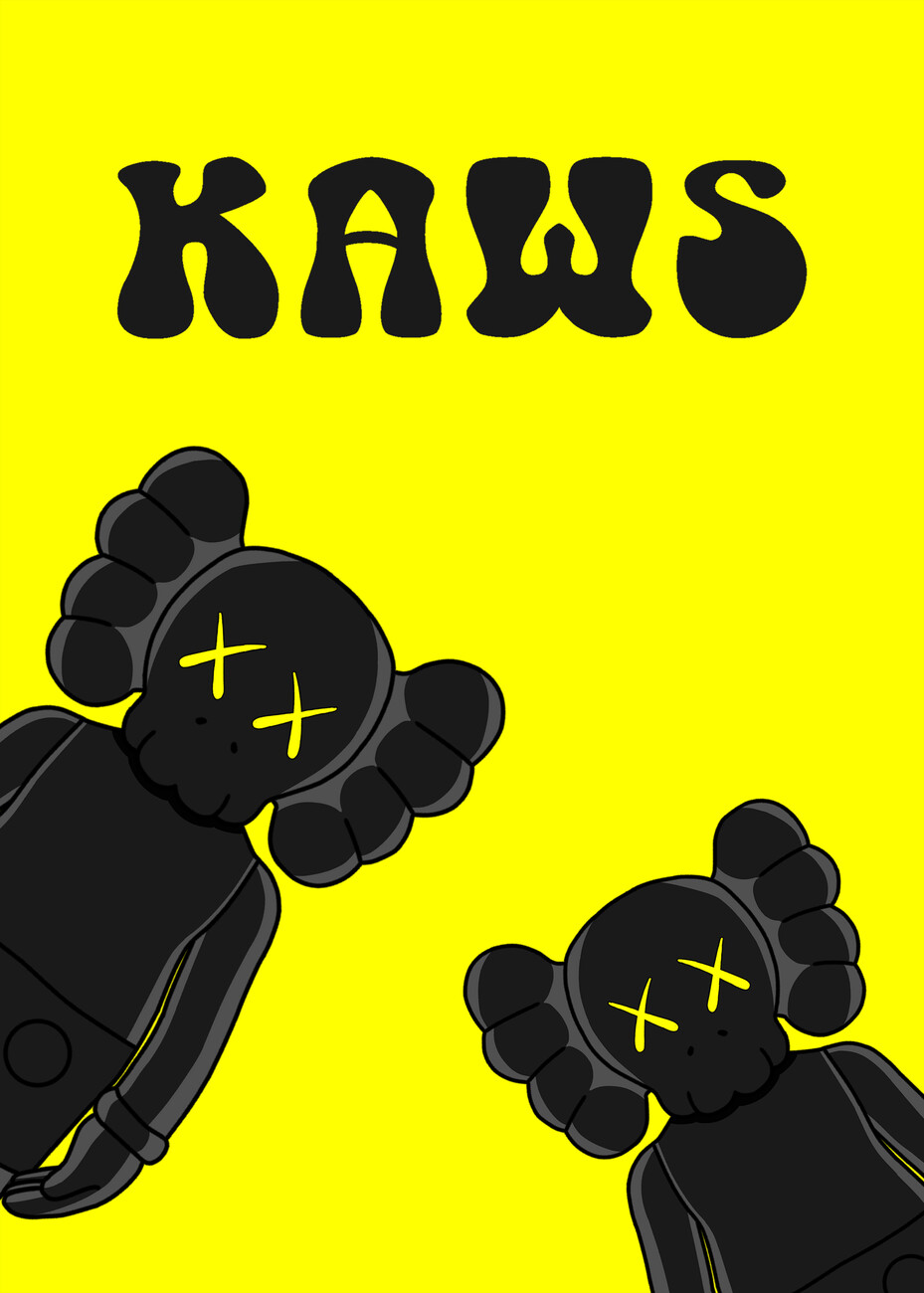 Kaws Black Wallpapers - Wallpaper Cave