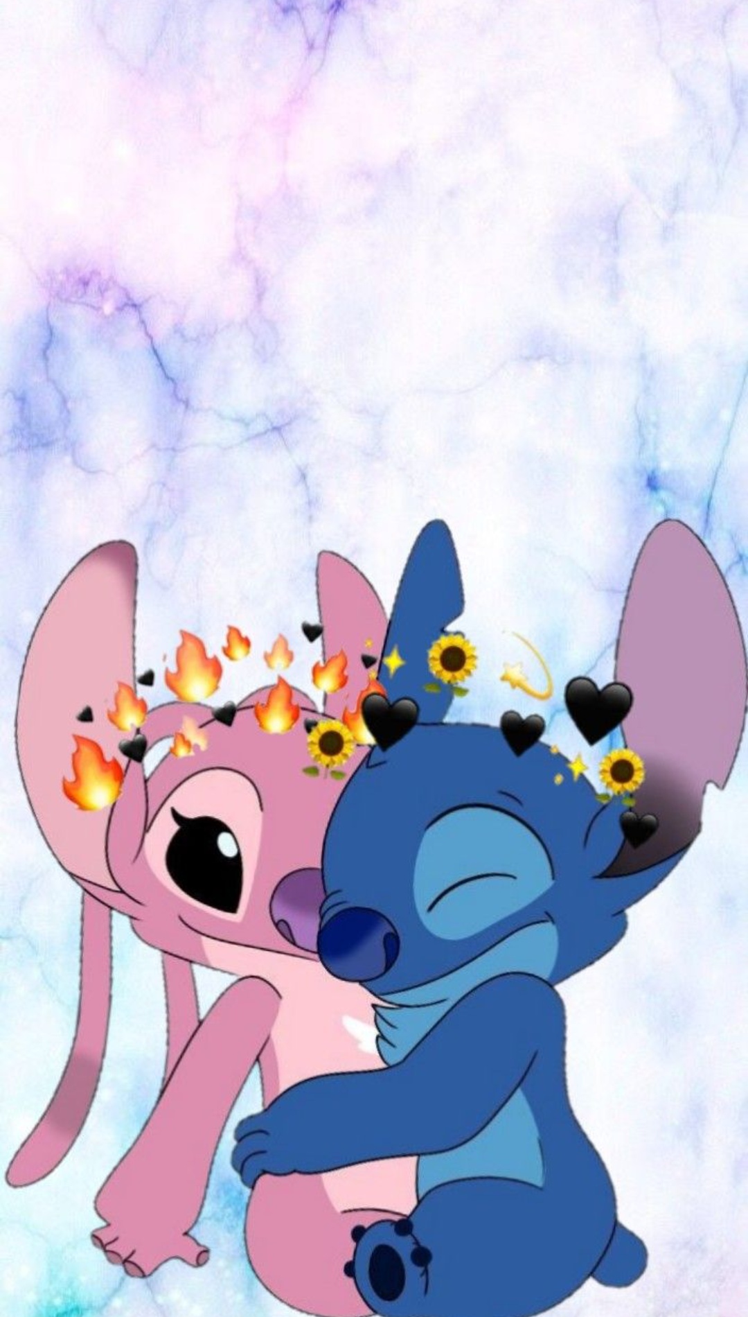 Stitch And Angel iPhone Wallpapers - Wallpaper Cave
