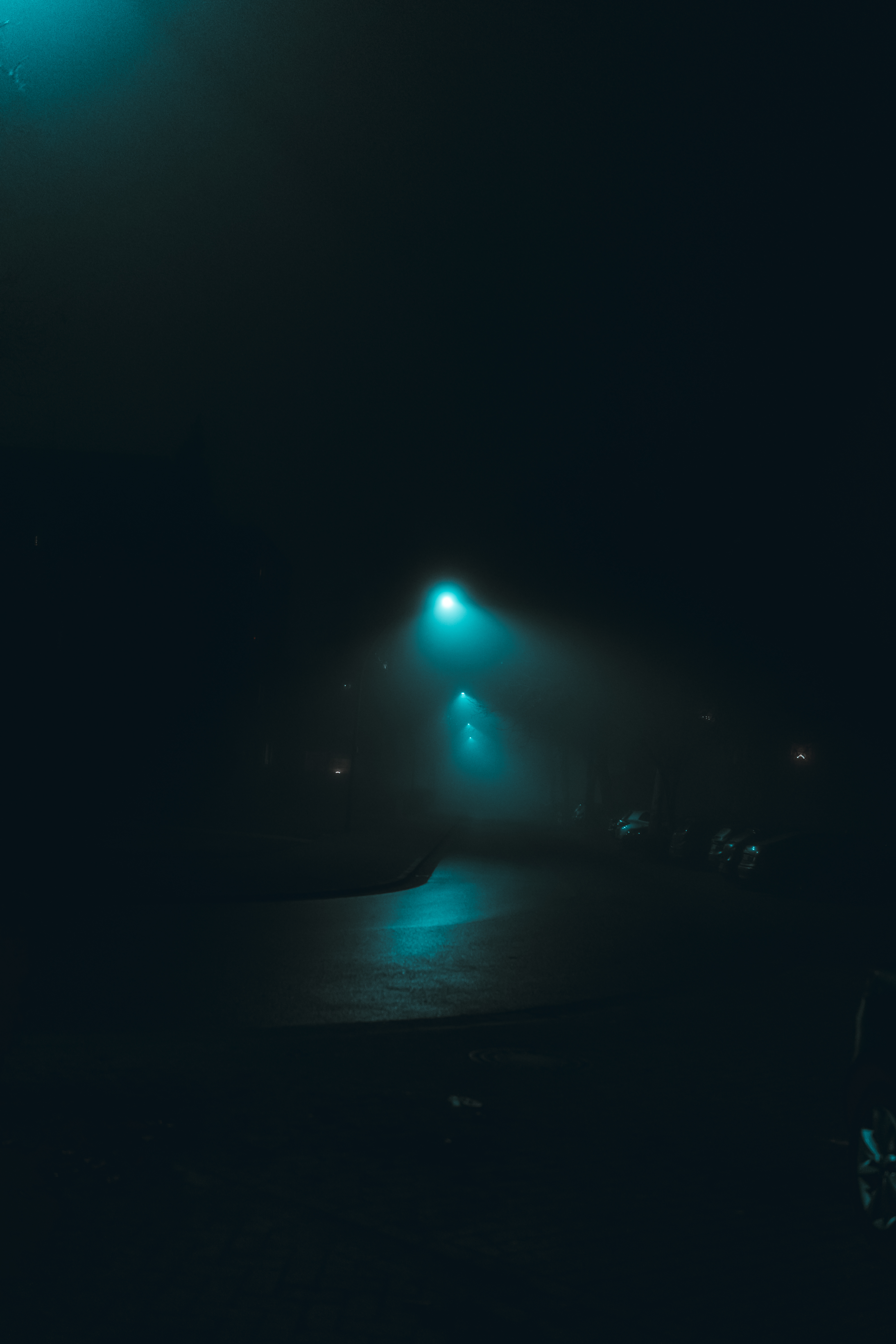 Street Lamp In The Fog Wallpapers - Wallpaper Cave